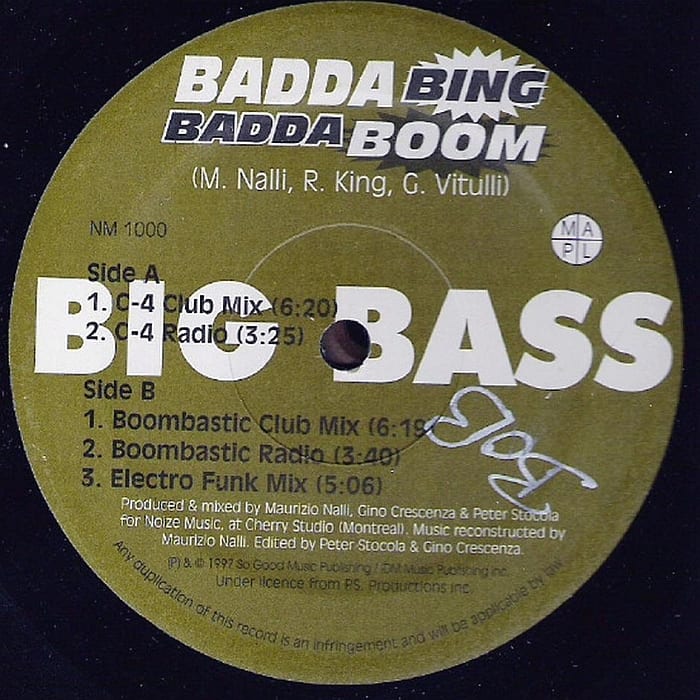 Best Buy: Badda Bing Badda Boom [LP] VINYL