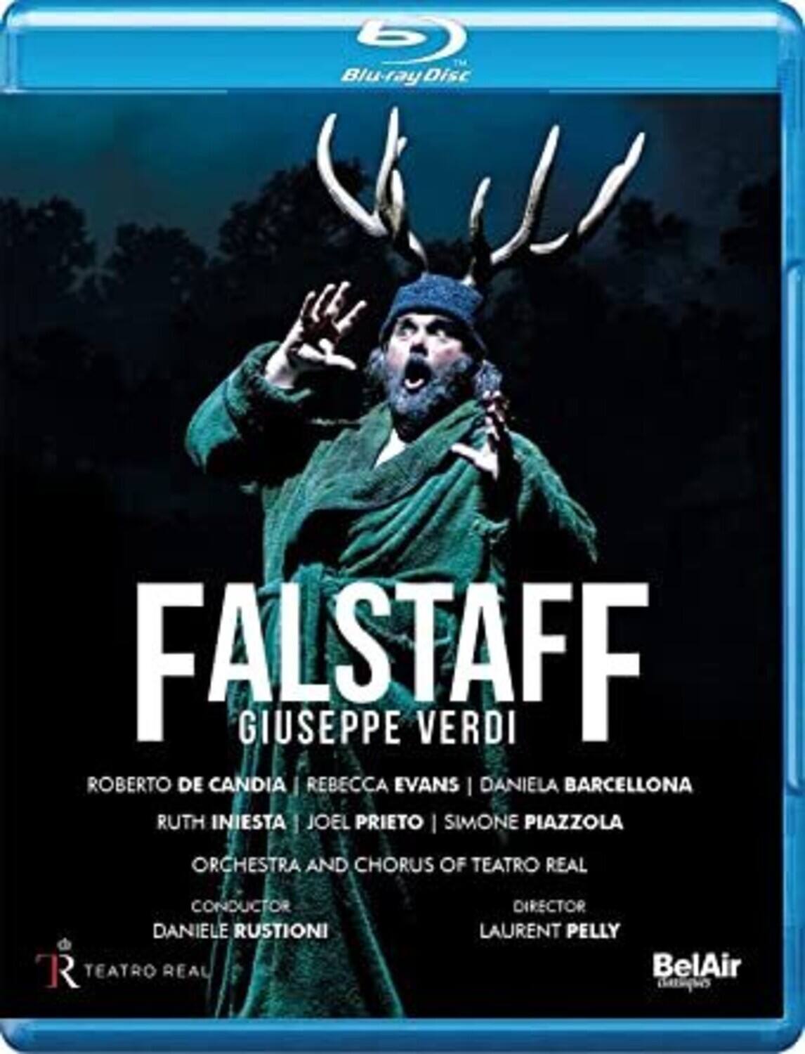 Orchestra & Chorus Of Teatro Real Madrid Rustioni Falstaff BLU RAY ...