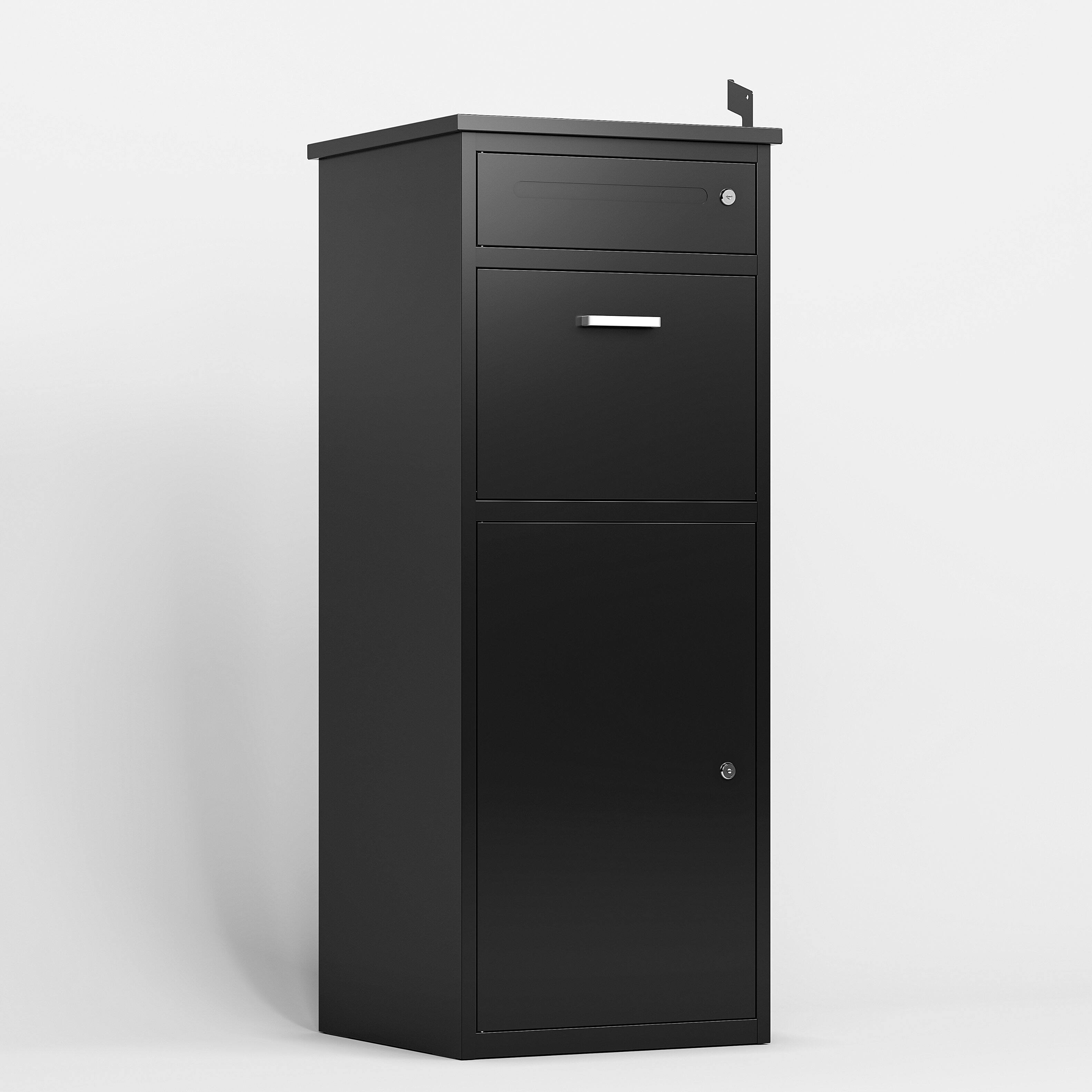 APRILSOUL Heavy Duty Steel Package Drop Box with Anti Theft Design ...