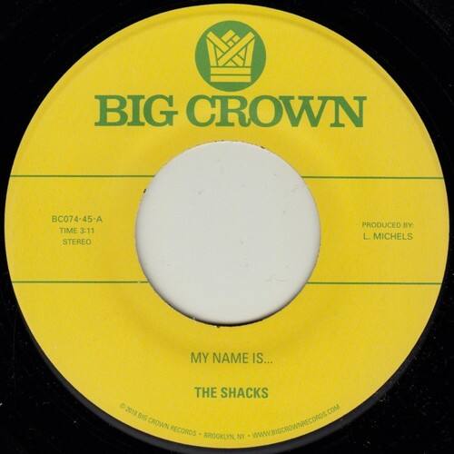 Shacks My Name Is... / Sand Song 7 INCH SINGLE [7 inch Vinyl Disc ...