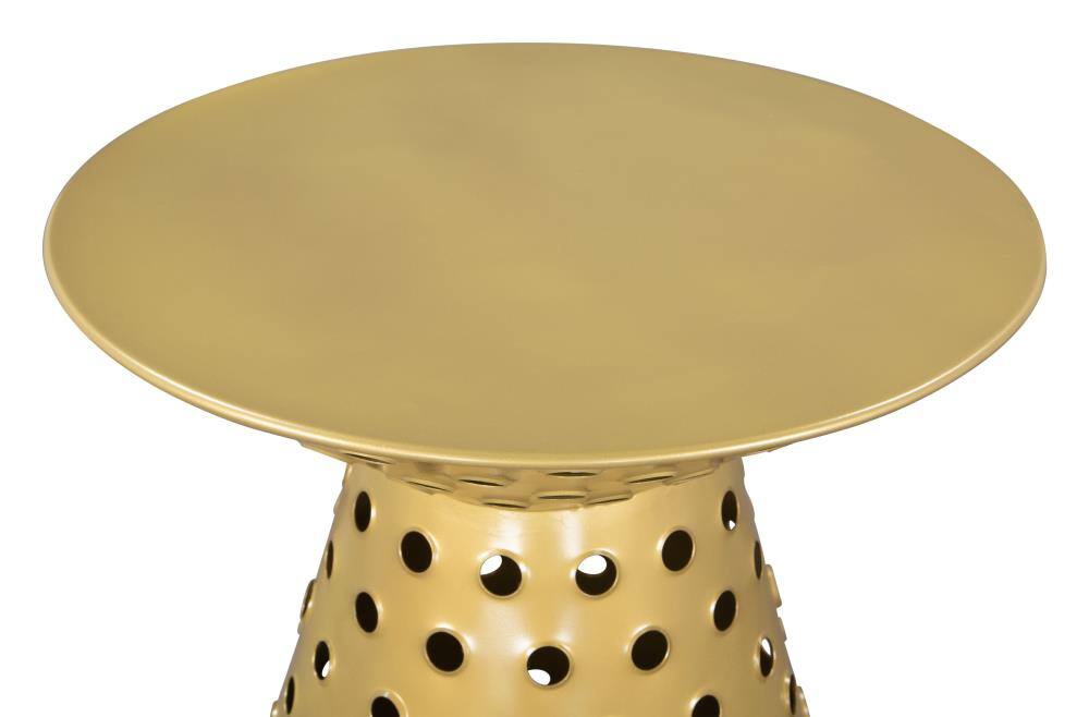 Hivvago Proton Side Table Gold 109274 - Best Buy