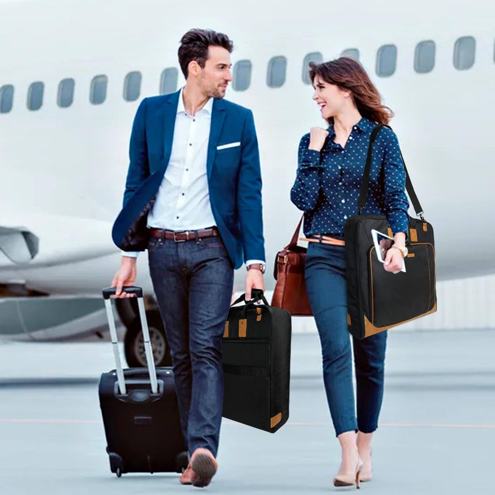 NICHOLAS KLEIN Garment Bag For Travel Carry On Suit Hanging Bags ...