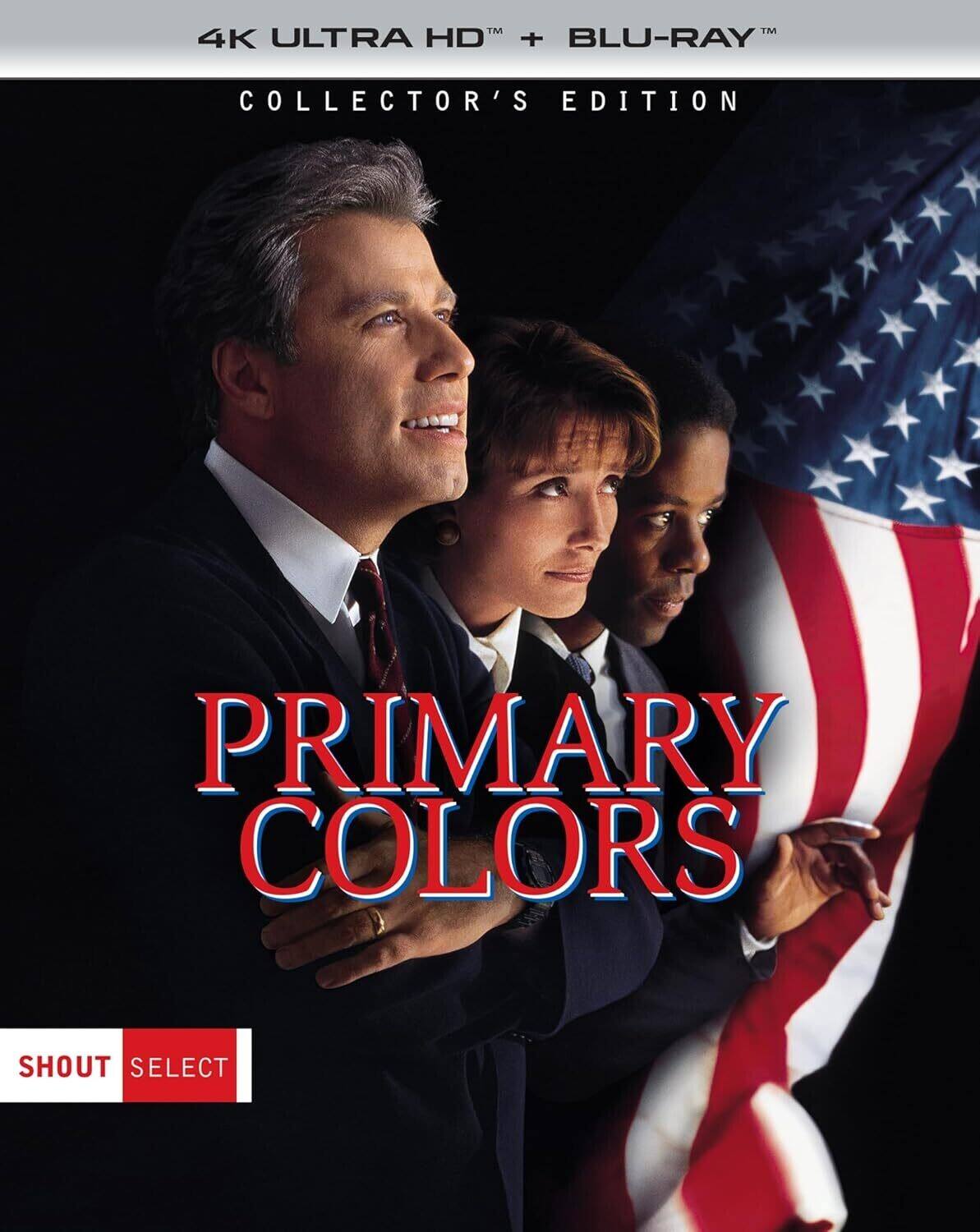 Primary Colors (Collector's Edition) 4K Blu Ray [4K Ultra HD Blu ray ...
