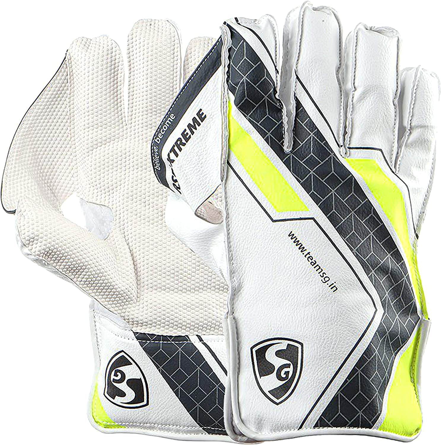 Amber Sporting Goods SG RSD Xtreme Wicket Keeping Gloves, Adult (Color ...