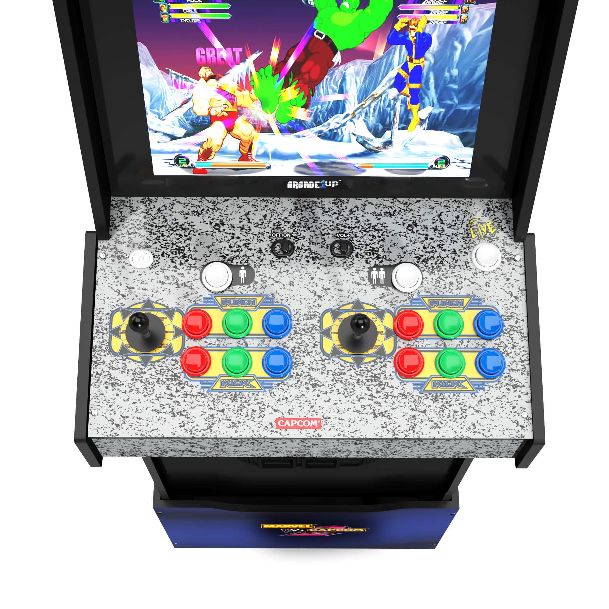 Best Buy: Arcade1Up Marvel Vs Capcom 2 Arcade with Lit Marquee MRC-A-207310