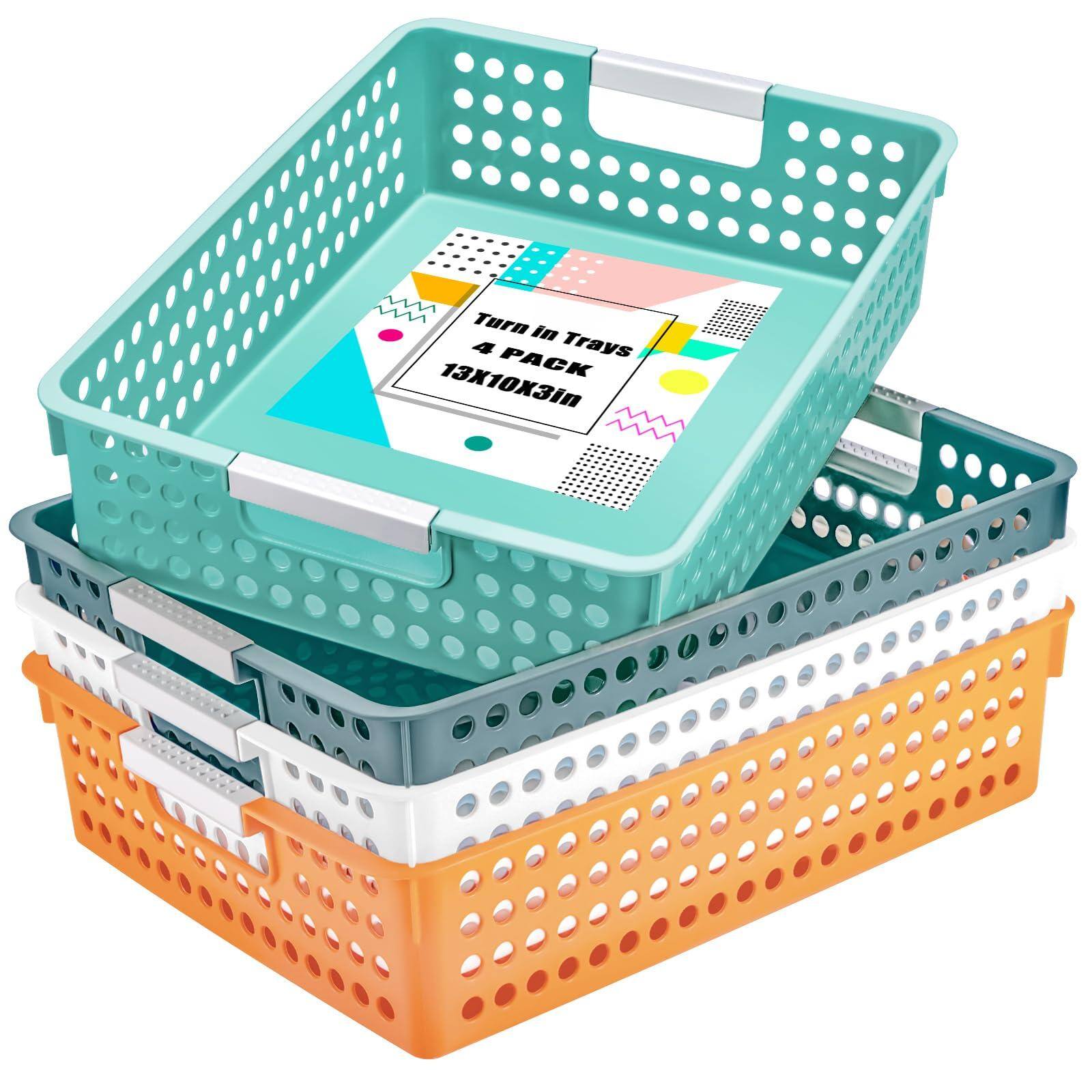 Paradigms Interiors Turn In Trays Classroom Paper For Plastic Storage ...