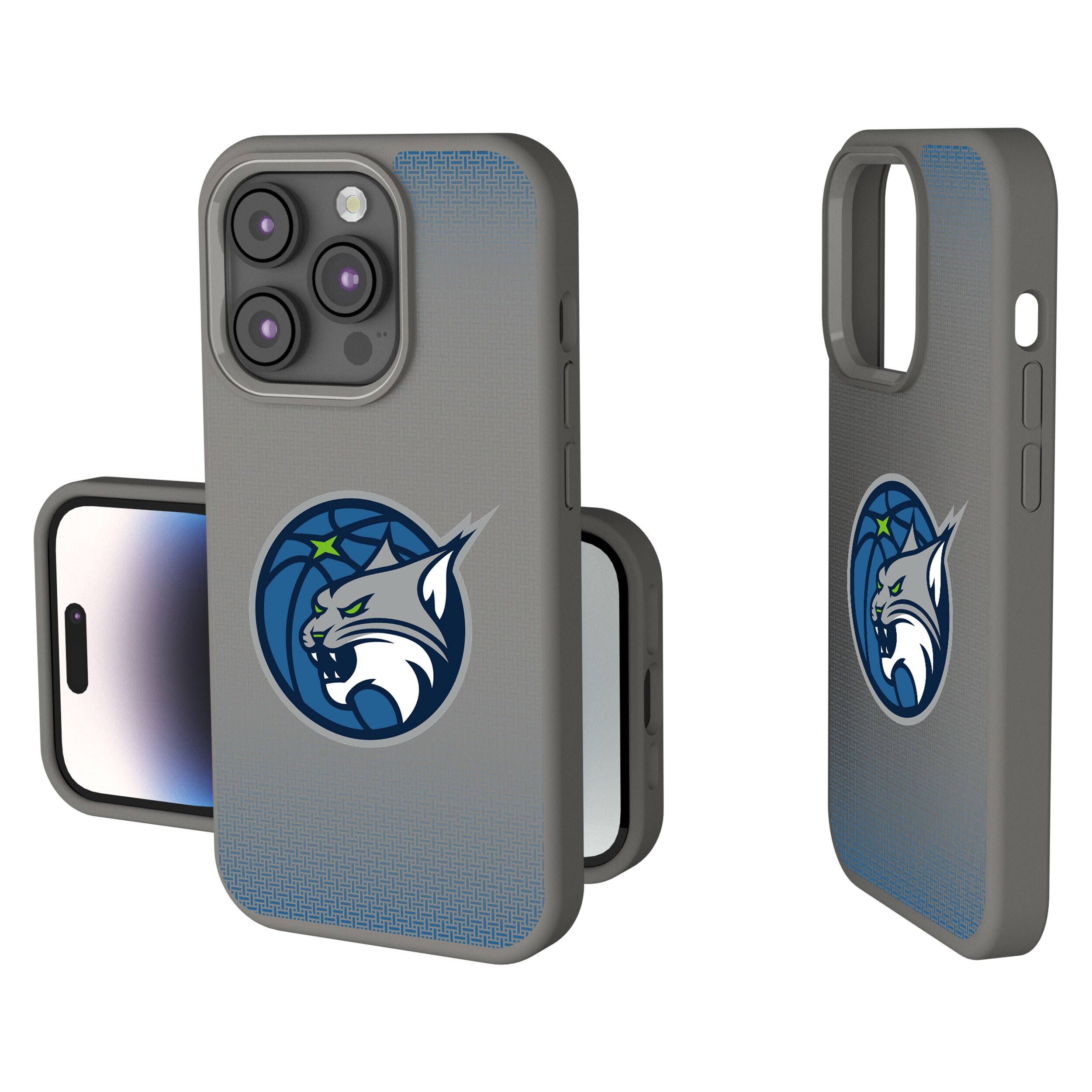 Keyscaper WNBA Minnesota Lynx Linen Logo iPhone Soft Touch Case 14 Gray ...