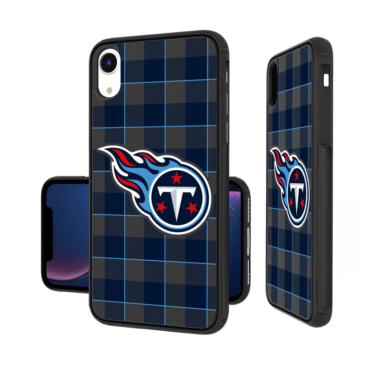 Keyscaper NFL Tennessee Titans iPhone Plaid Design Bump Case 13 ...