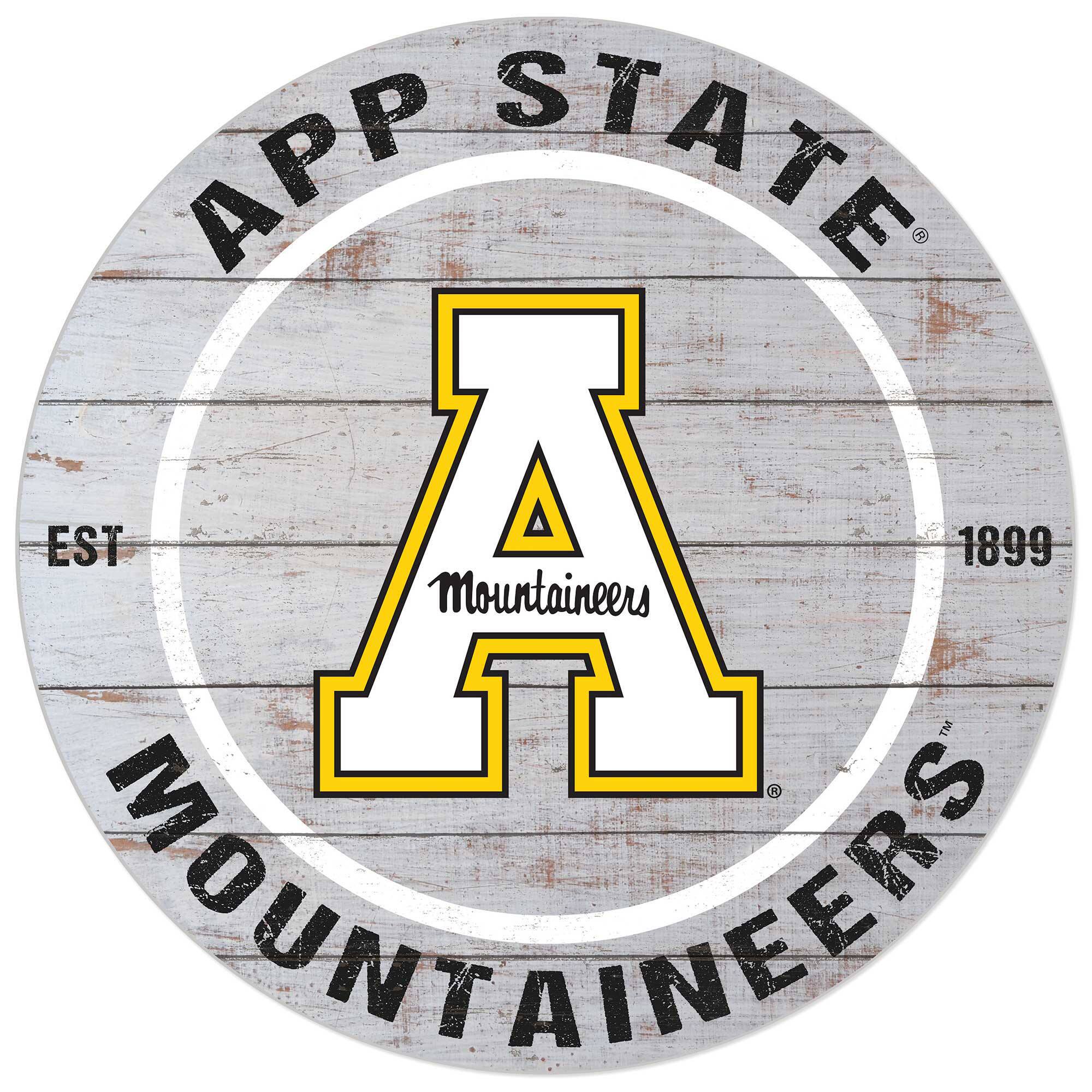 Jardine Appalachian State Mountaineers 20'' x 20'' Indoor/Outdoor ...