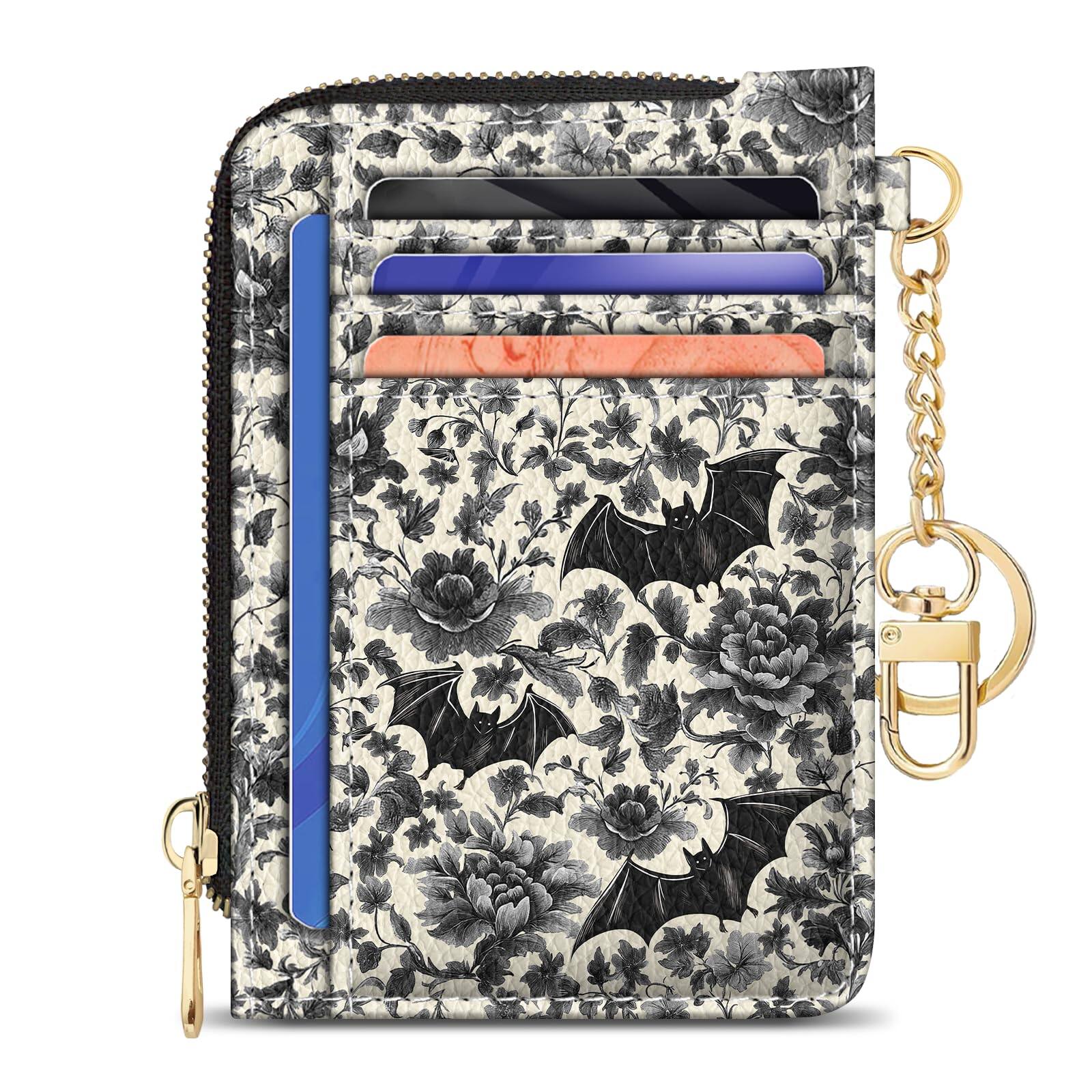Jadie Link Slim Wallet Credit Card Holder Women Cute Bow Rfid Small ...