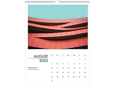 House of Doolittle 2025 Abstract Architecture 11" x 14" Monthly Wall ...