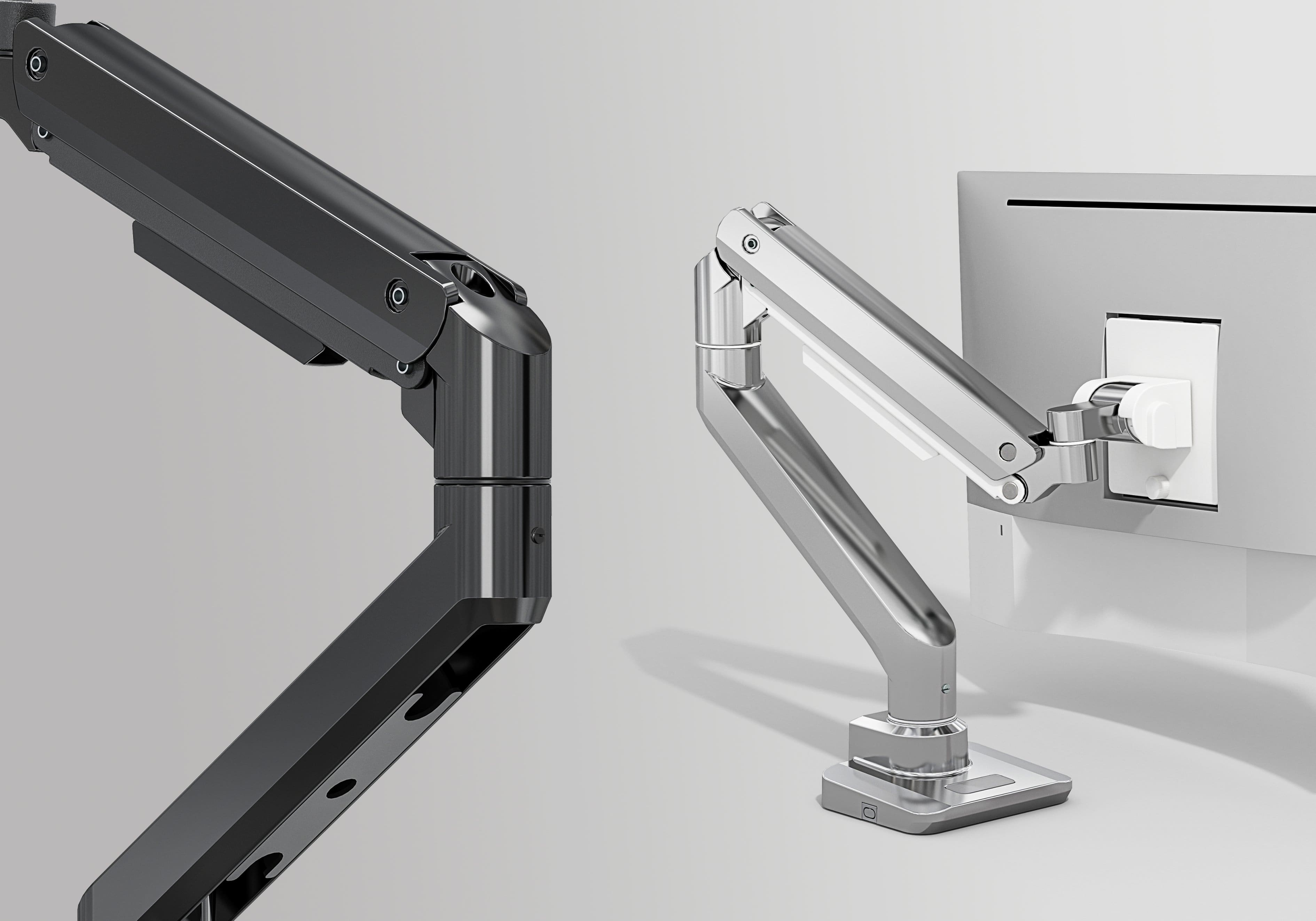 Single Monitor Desk Mount Gas Spring Monitor Arm – MRQOI