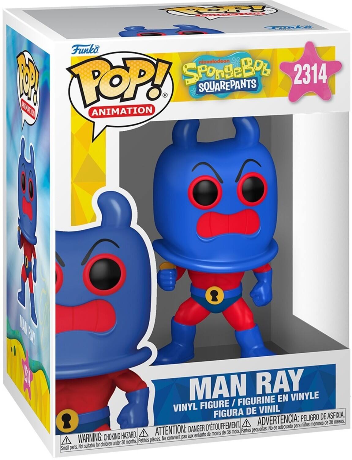 Funko POP! Animation: SpongeBob SquarePants Man Ray COLLECTIBLES ...