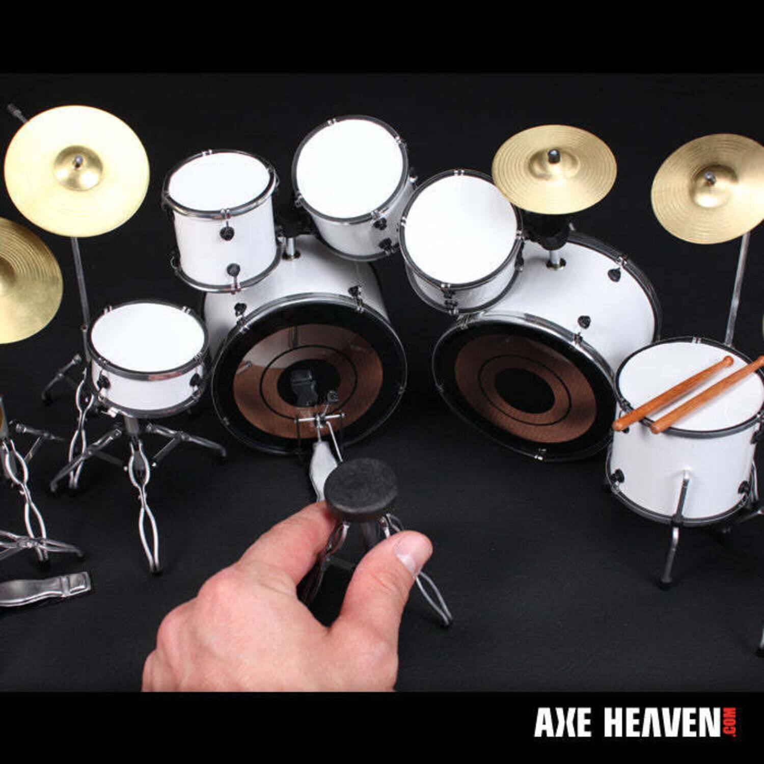 Axe Heaven Jimmy The Rev Sullivan Mini Drum Kit Replica JR DRUM 1 ...