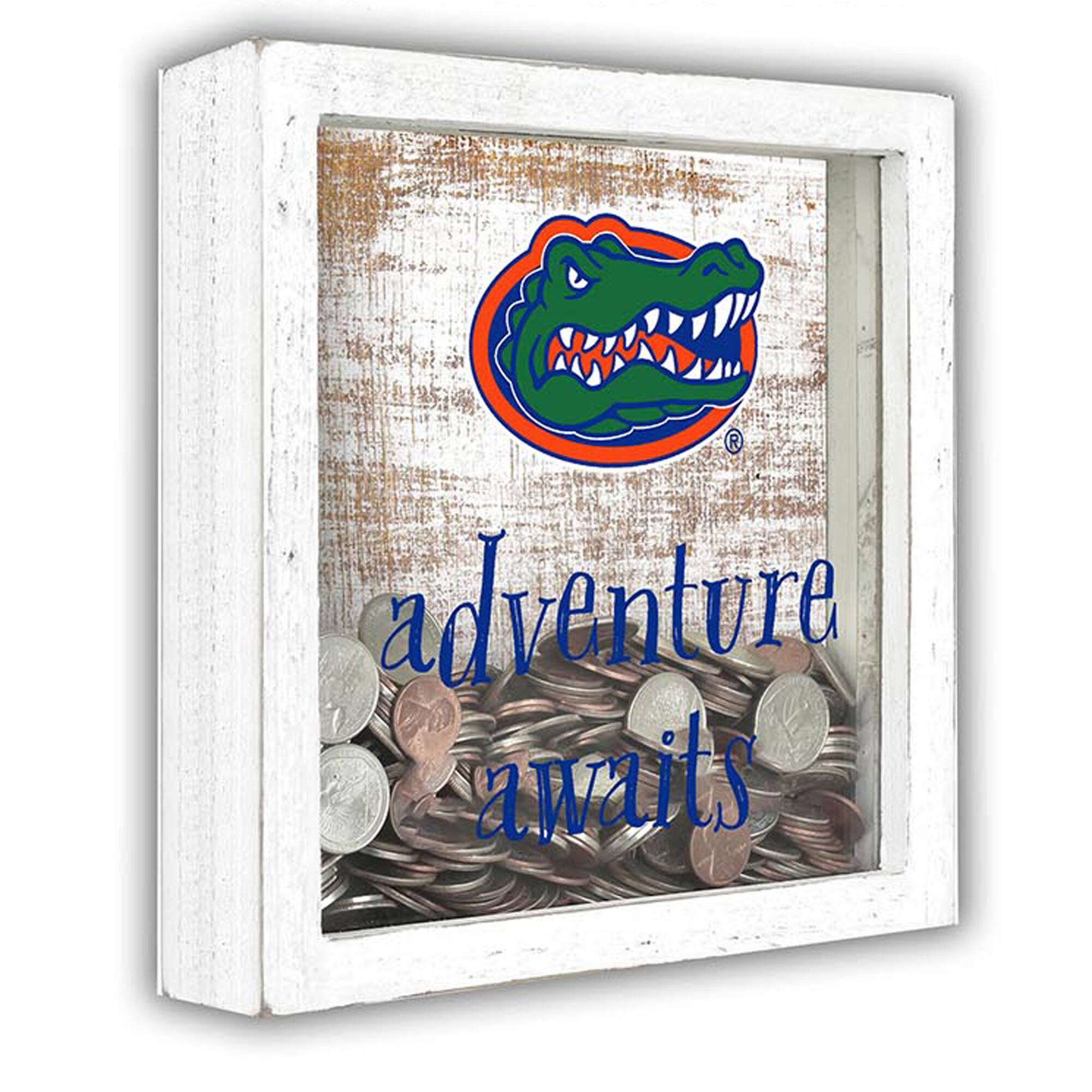 Fan Creations Florida Gators 14'' x 13'' Adventure Awaits Money Box ...