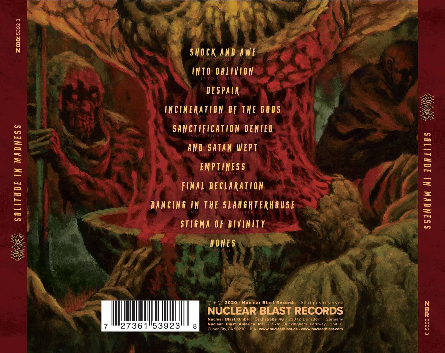 Vader SOLITUDE IN MADNESS COMPACT DISCS [CD] - Best Buy