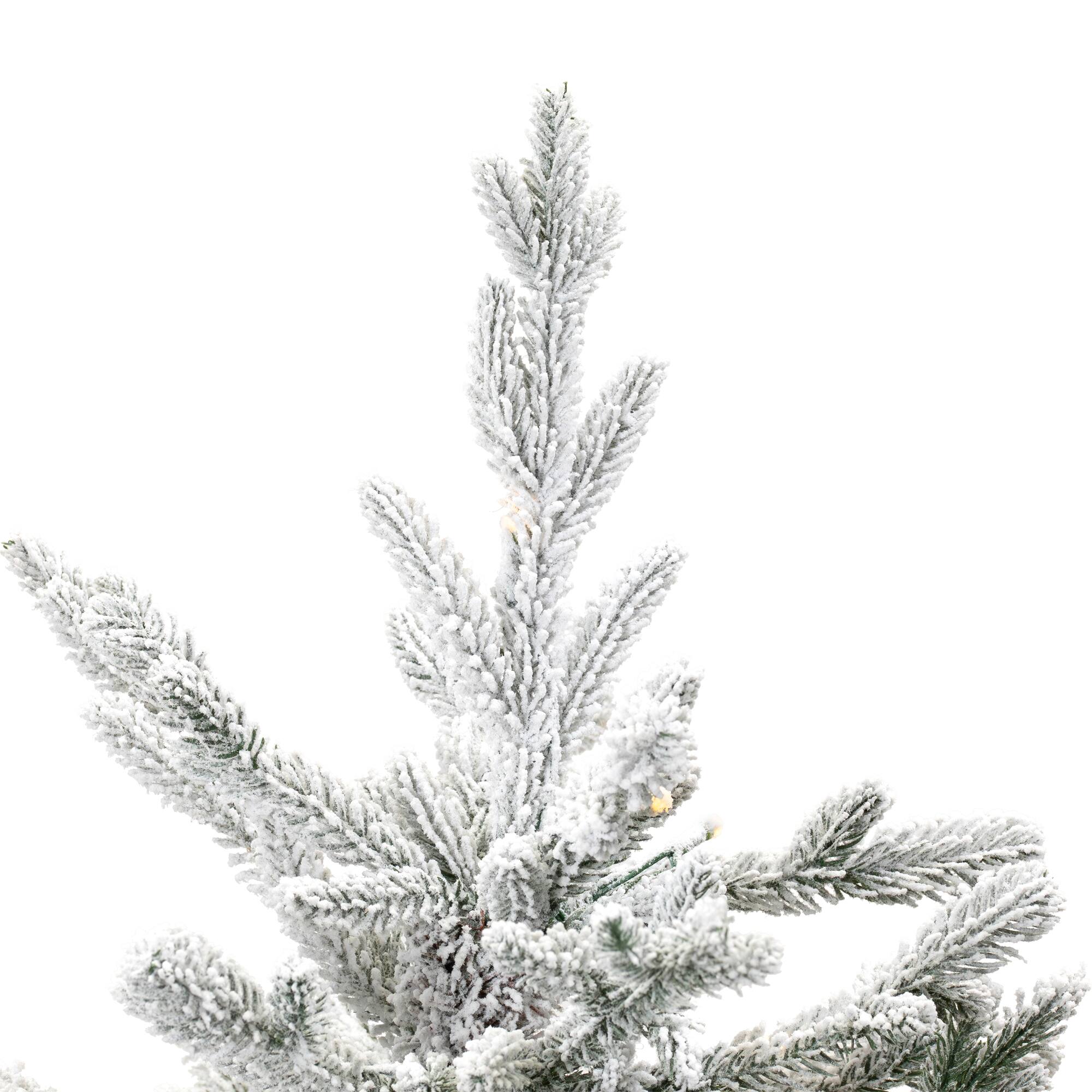 Northlight Real Touch™ Pre Lit B/O Tamarack Pine Artificial Christmas ...
