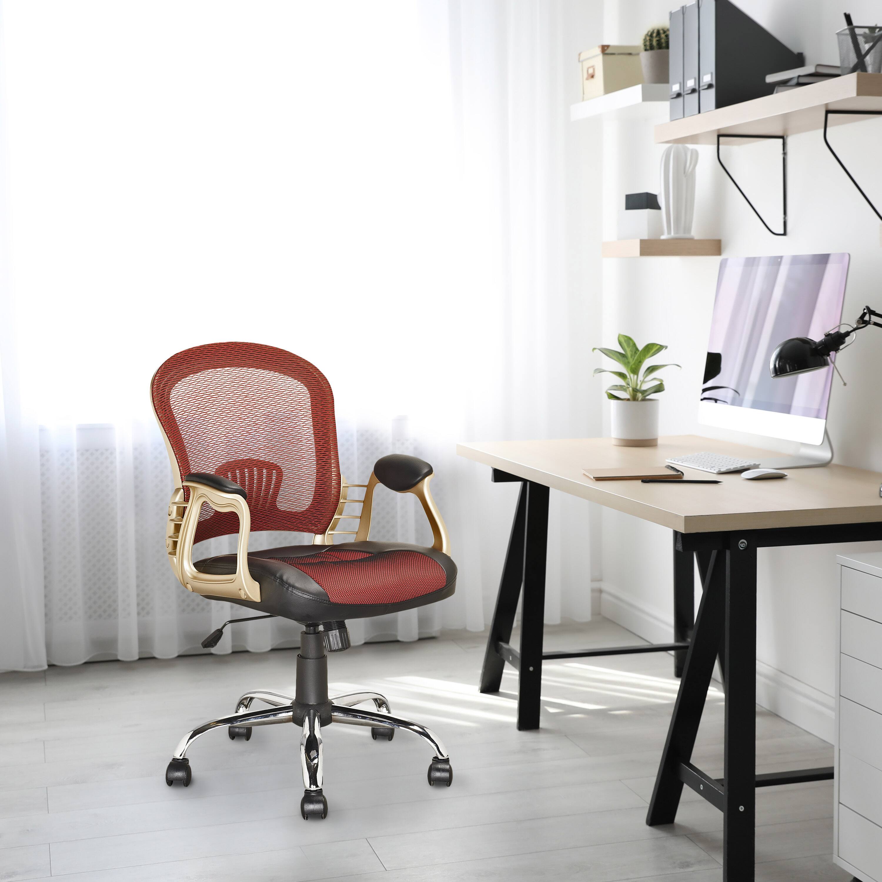 Customer Reviews: CorLiving Workspace 5-Pointed Star Leatherette and ...