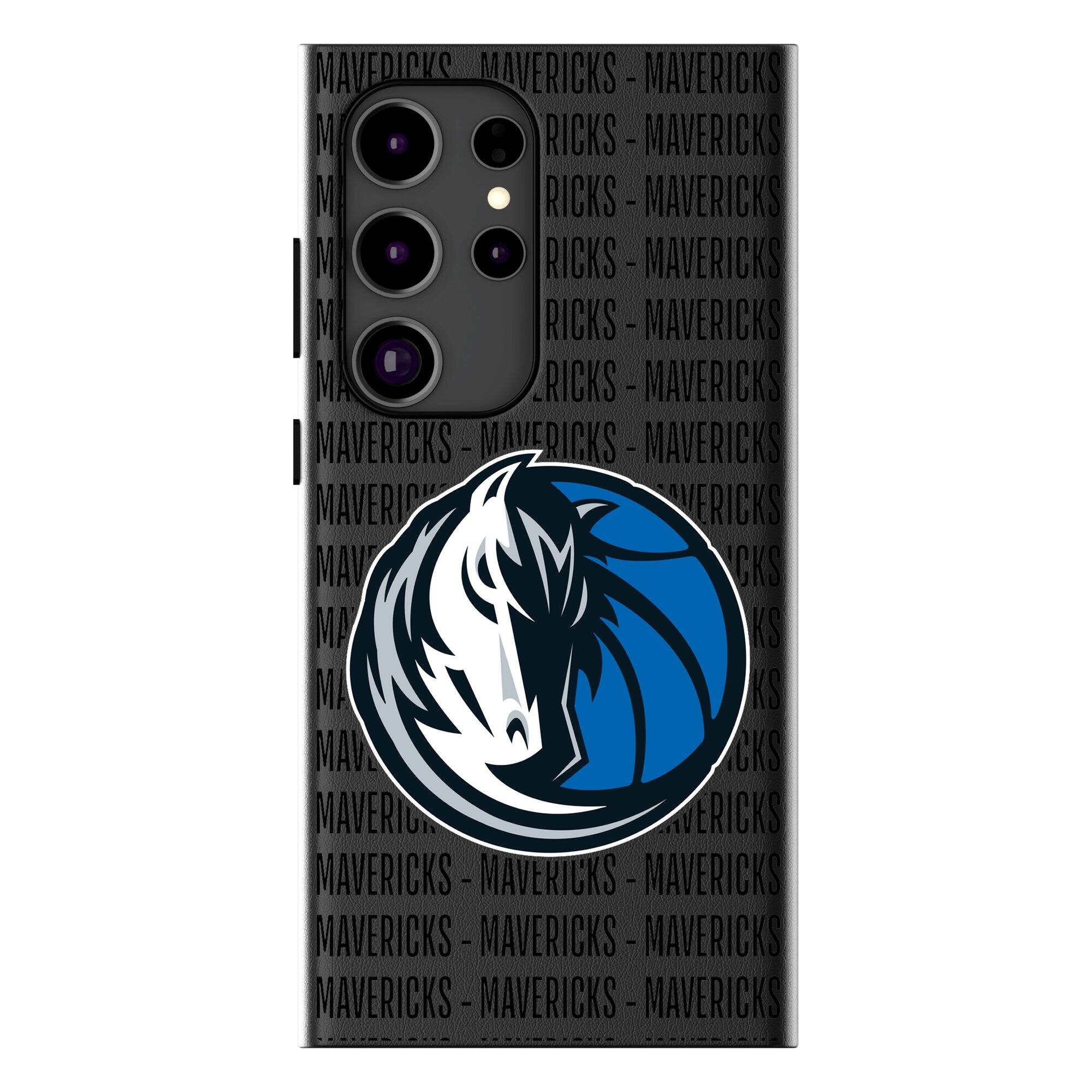 Keyscaper NBA Dallas Mavericks Text Backdrop Galaxy Magnetic Bump Case ...