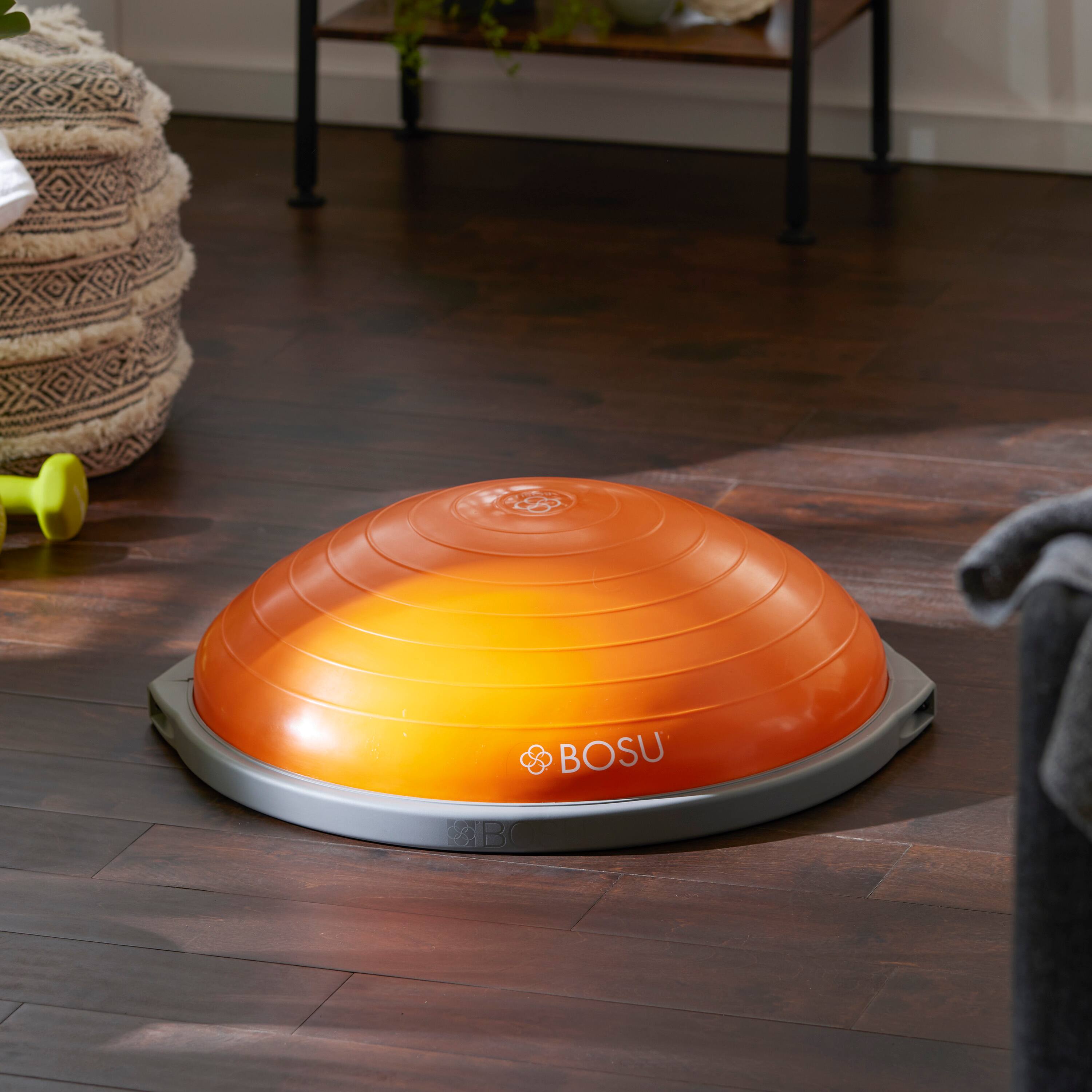 Bosu 72 10850 The Original Balance Trainer 65 cm Diameter Ball, Orange ...