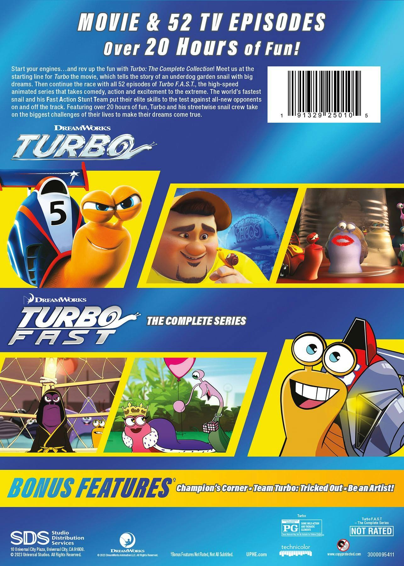 Turbo: The Complete Collection (Box Set) [DVD] [Standard] - Best Buy
