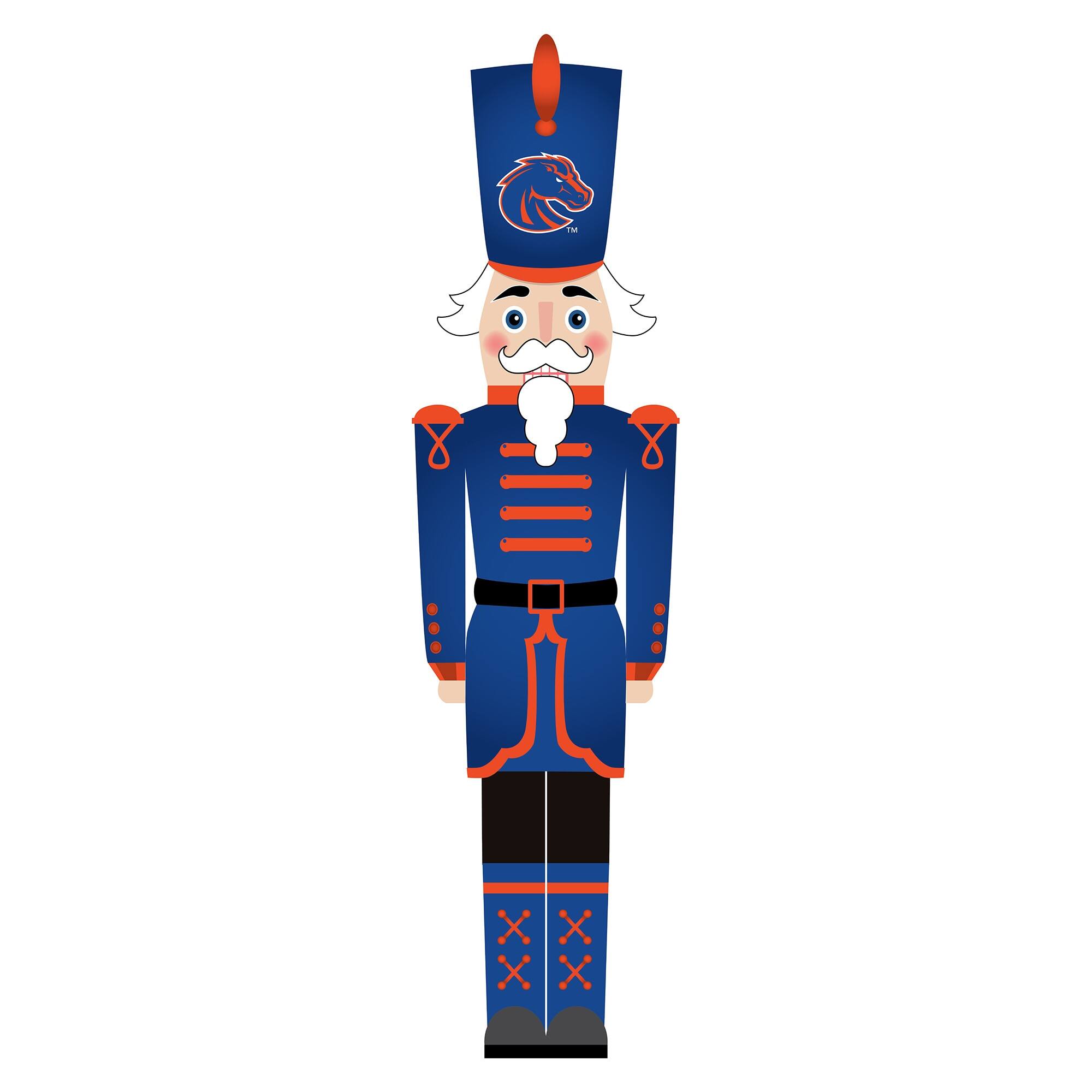 Fan Creations Boise State Broncos 46" Nutcracker Leaner Multicolor ...