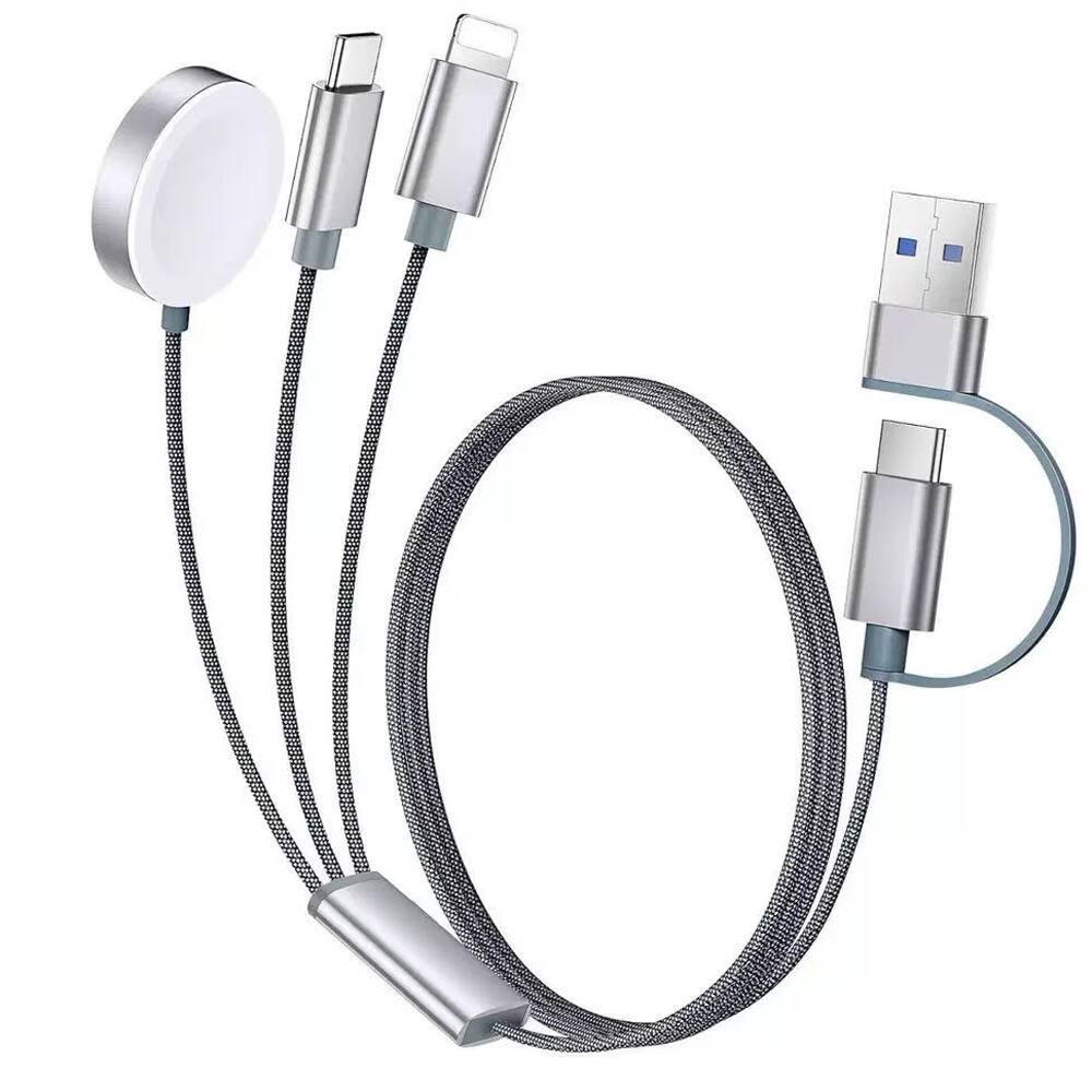 Topteng 3 in 2 Charging Cable for Travel USB C, Lightning & Magnetic ...