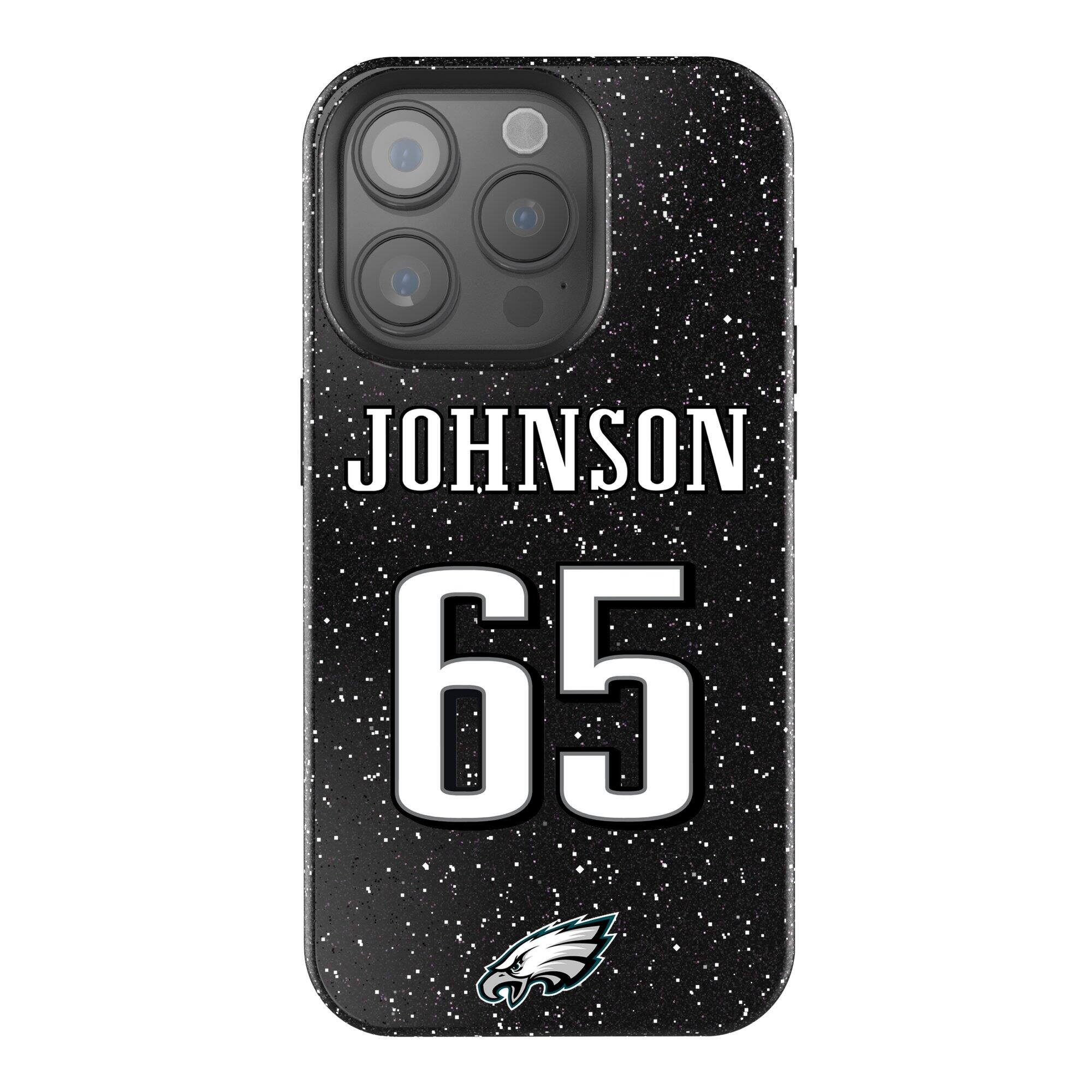 Keyscaper NFL Lane Johnson Philadelphia Eagles Bling iPhone Case 15 ...
