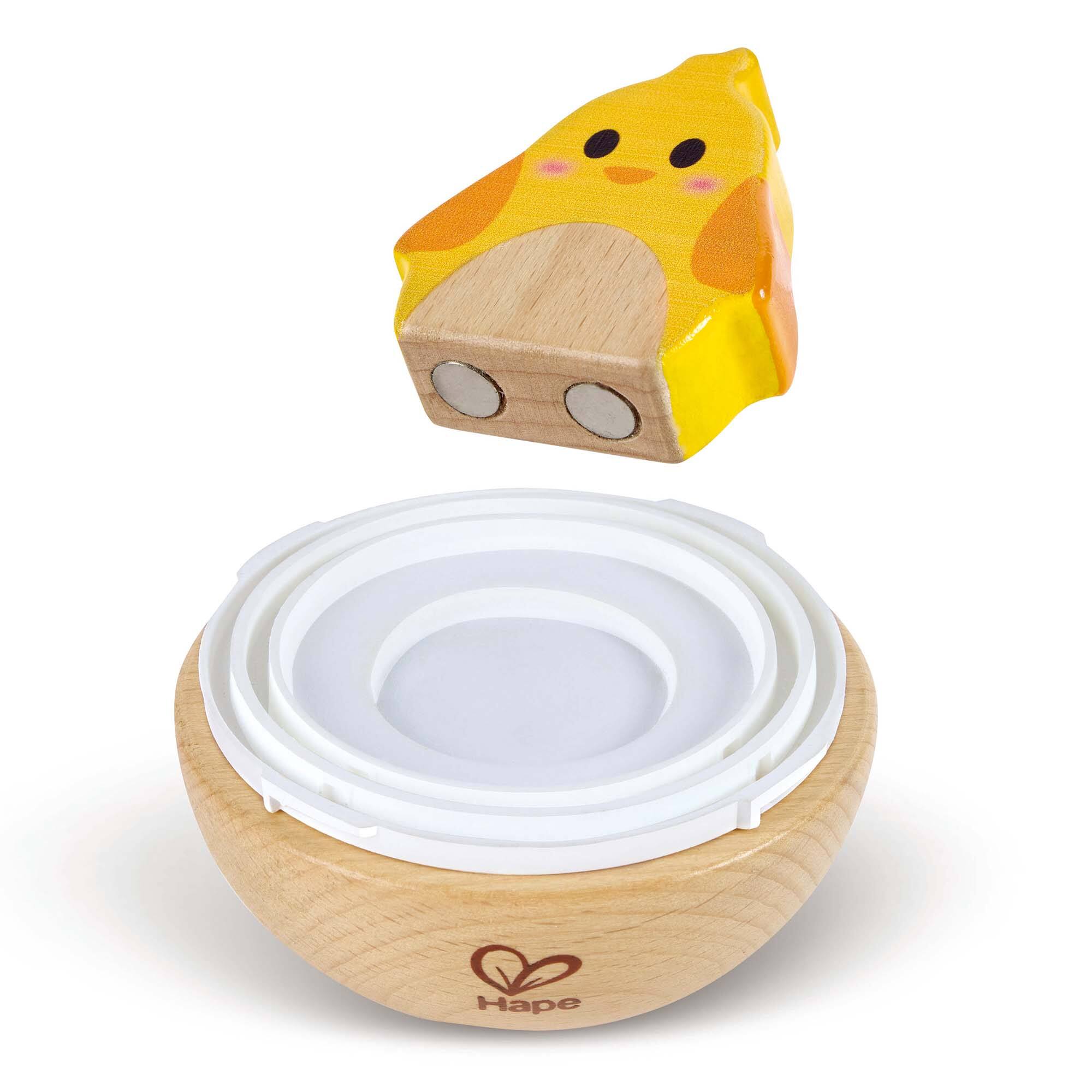 Best Buy: Hape Hape: Wobble Wonder Stacker Nesting Chicken & Egg Shell Toy, 1+ G6943478045446