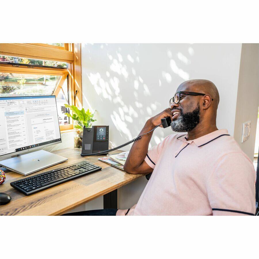 HP Poly CCX 505 Business Media Phone for Microsoft Teams and PoE ...