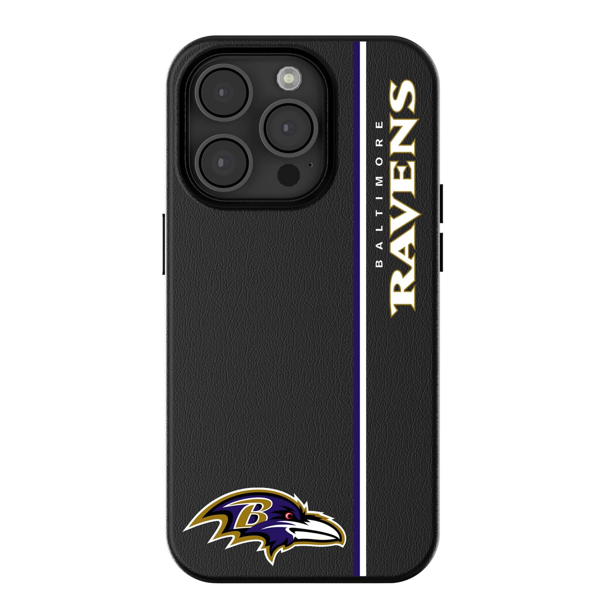 Keyscaper NFL Baltimore Ravens iPhone Magnetic Bump Case 16 Pro Black ...