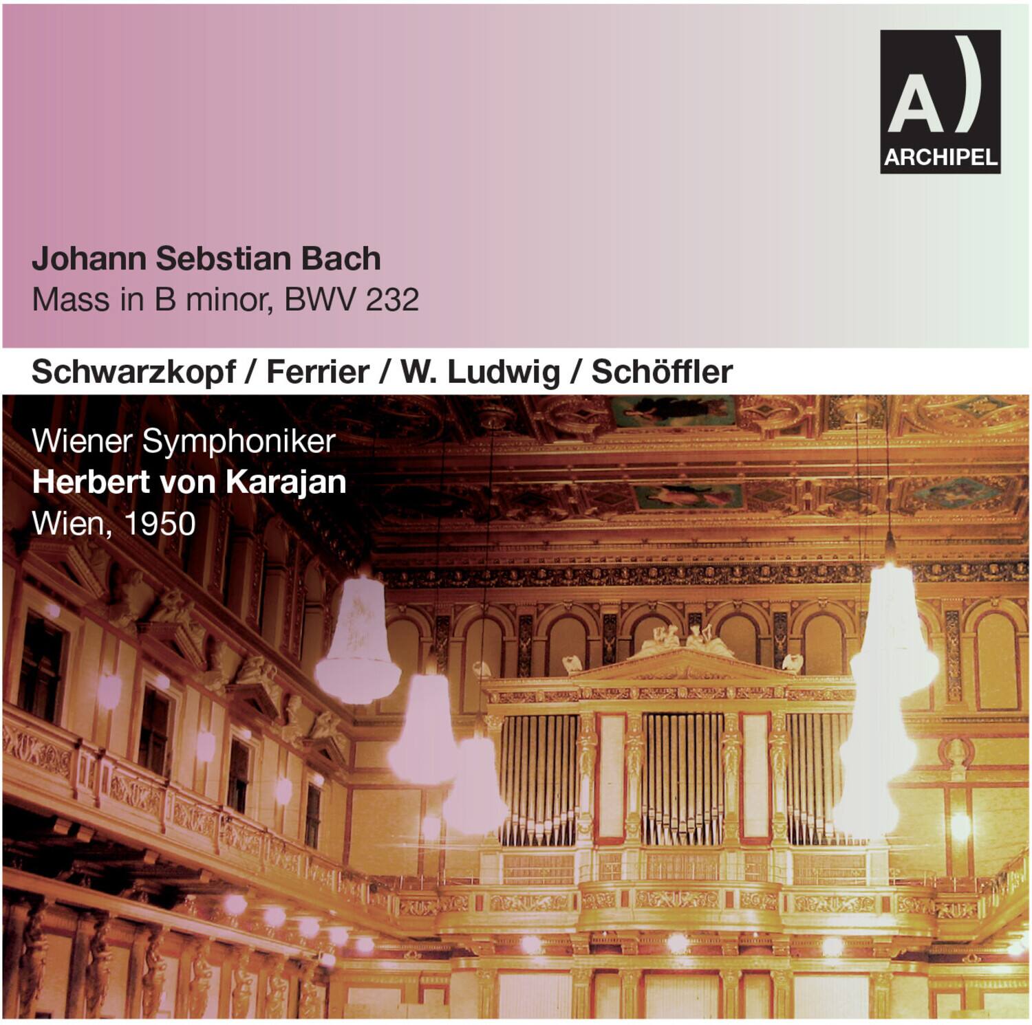 Bach,J.S. / Ferrier H Moll Messe BW 232: Schwarzko COMPACT DISCS [CD ...