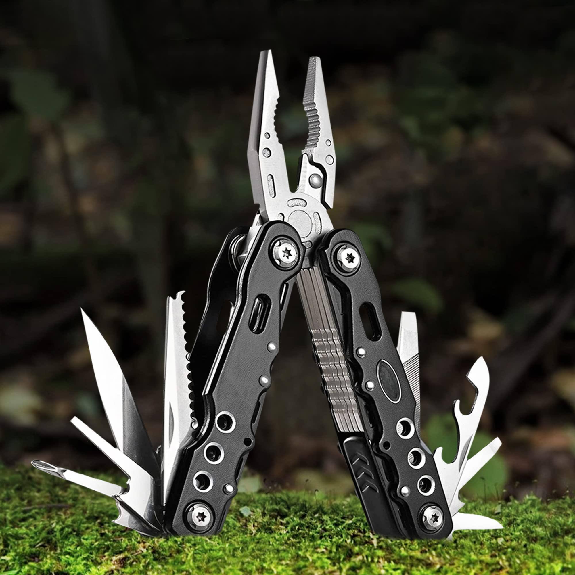 Dapper Styles Multitool Pliers Pocket 14 In 1 Multi Tool Bottle Opener ...