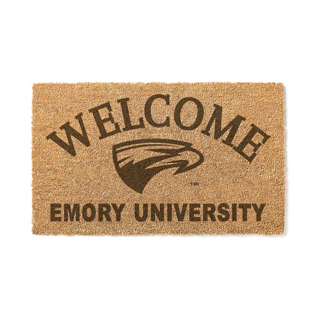Jardine Emory Eagles 18" x 34" Welcome Coir Doomat Brown 202456209 ...