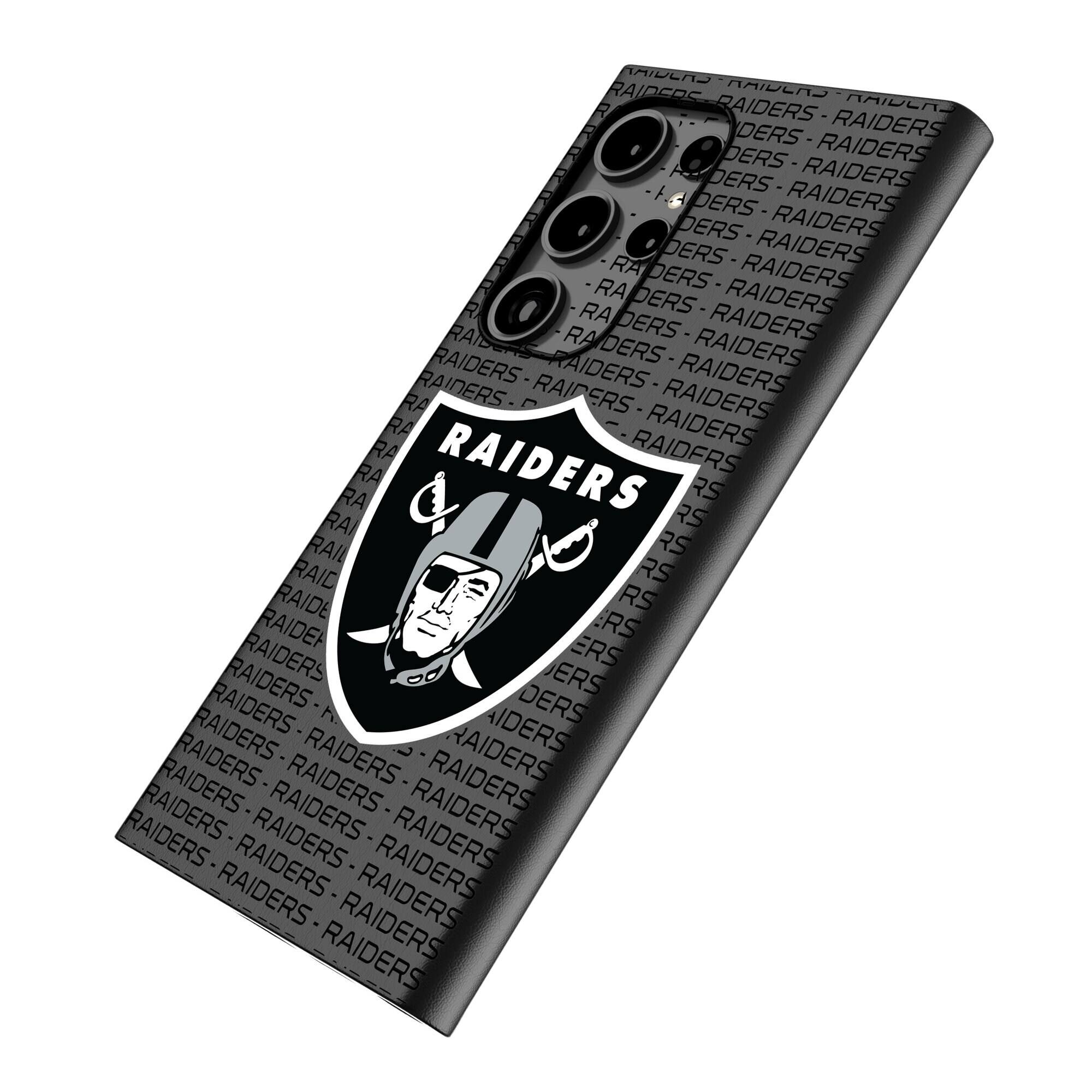 Keyscaper NFL Las Vegas Raiders Text Backdrop Galaxy Magnetic Bump Case ...