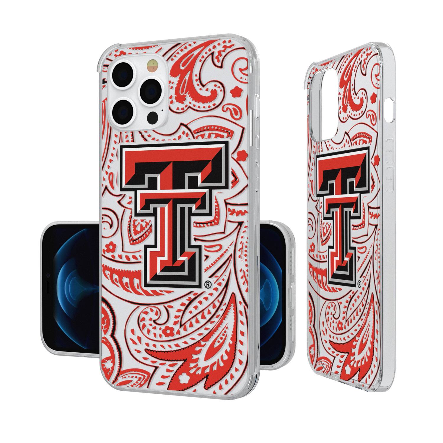 Keyscaper NCAA Texas Tech Red Raiders iPhone Paisley Design Clear Case ...