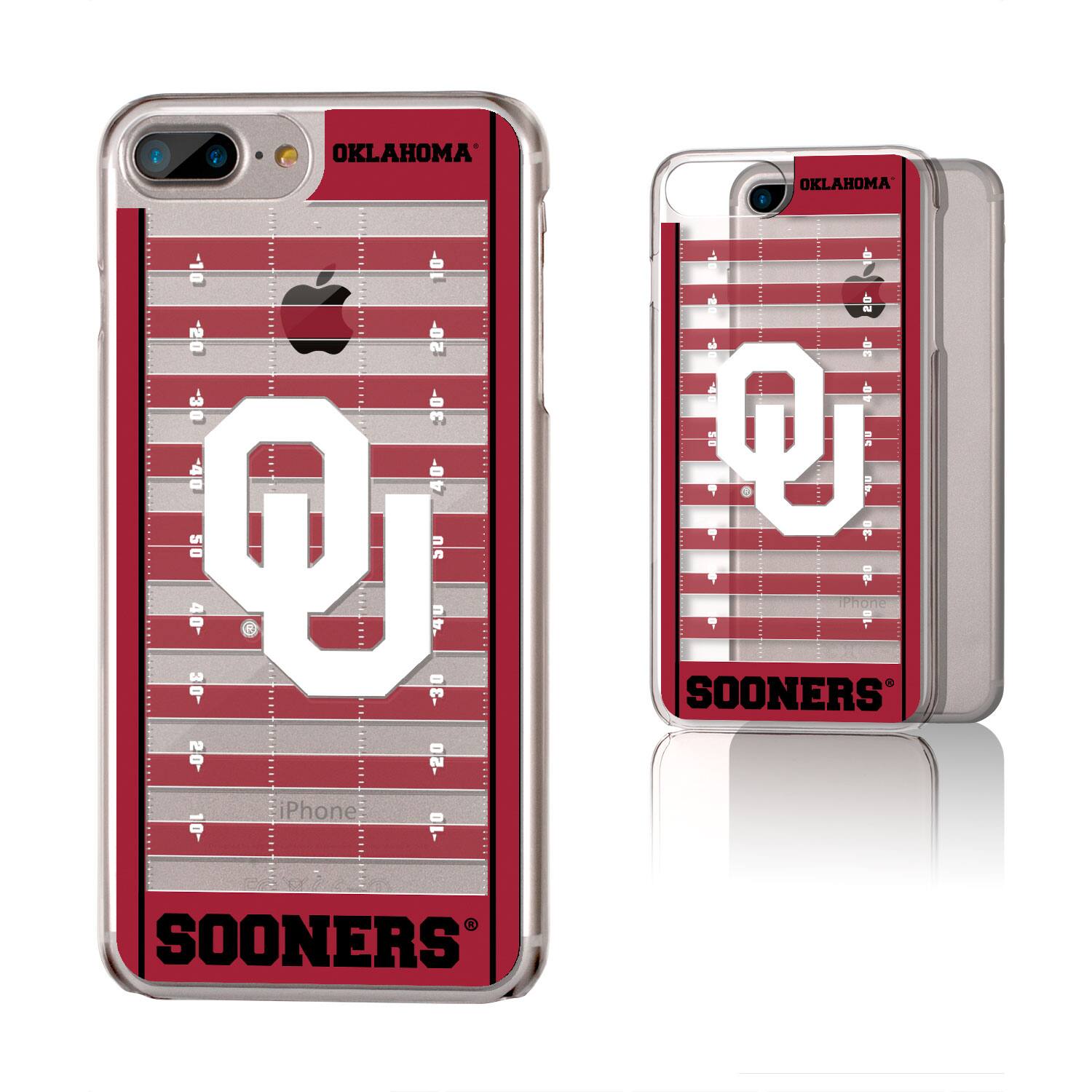 Keyscaper NCAA Oklahoma Sooners iPhone Clear Football Field Design Case ...