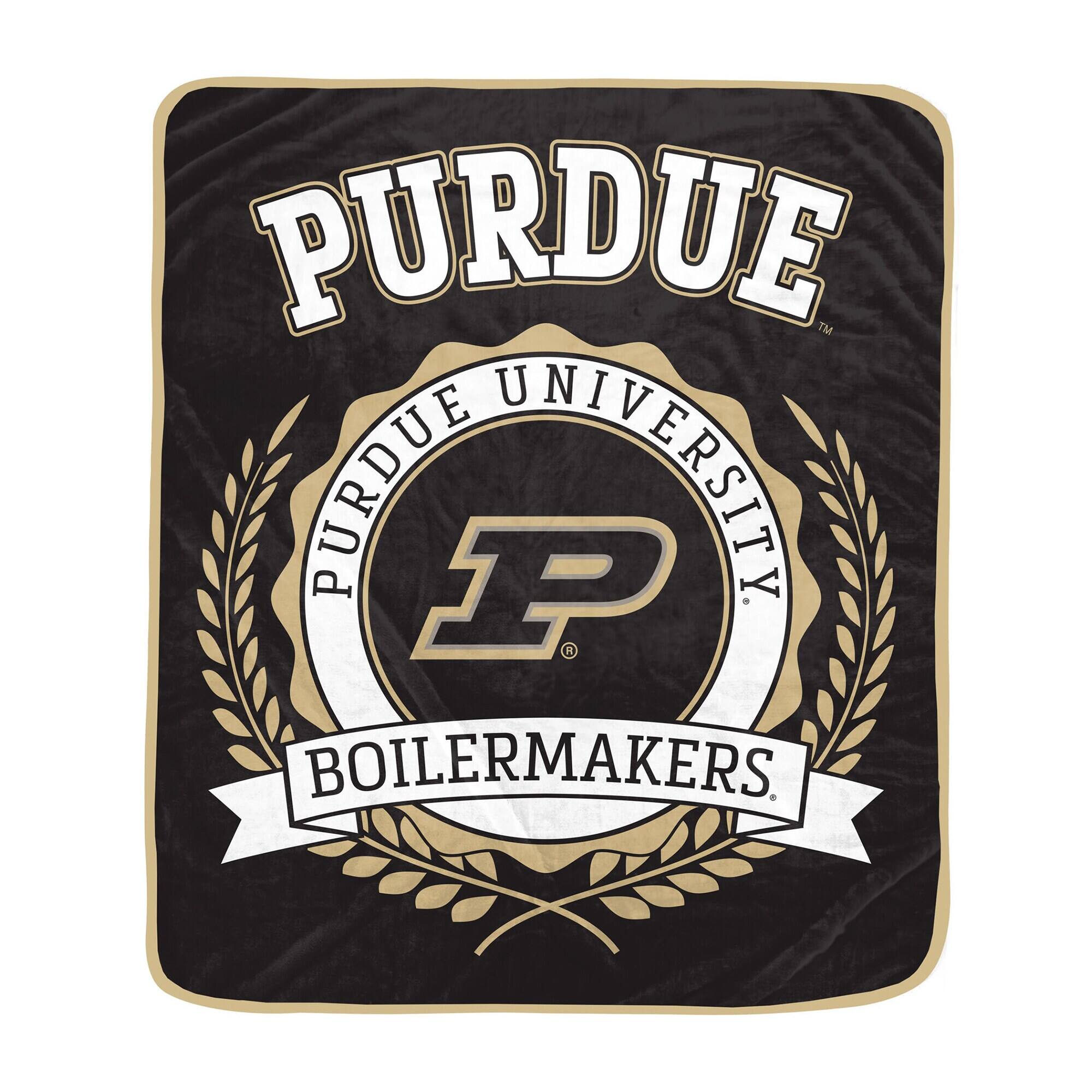 Pegasus Purdue Boilermakers 50" x 60" University Crest Ultra Soft ...