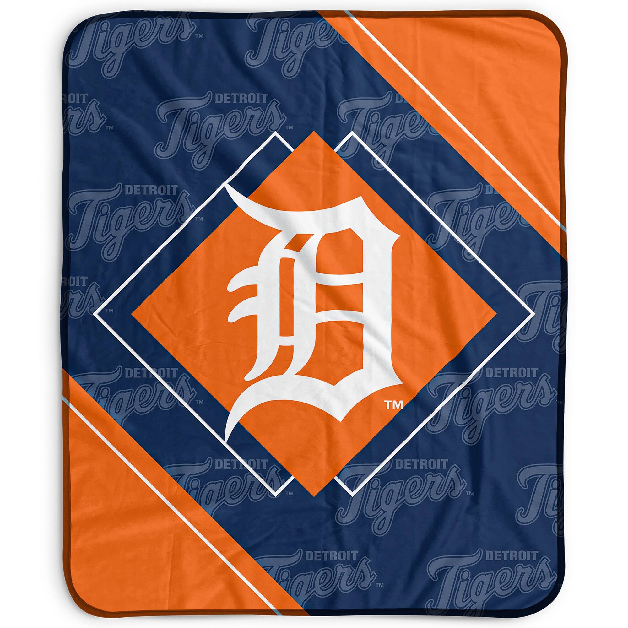 Pegasus Detroit Tigers 50" x 60" Diamond Logo Fleece Blanket ...