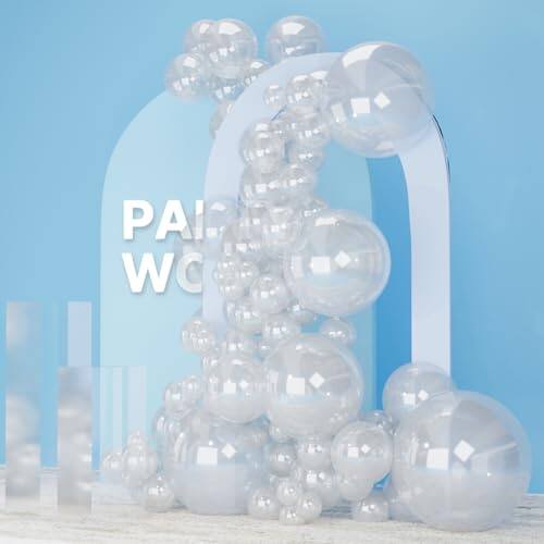 DORLUKFU Clear Balloons 140pcs Different Sizes of 18 12 10 5 Inch ...