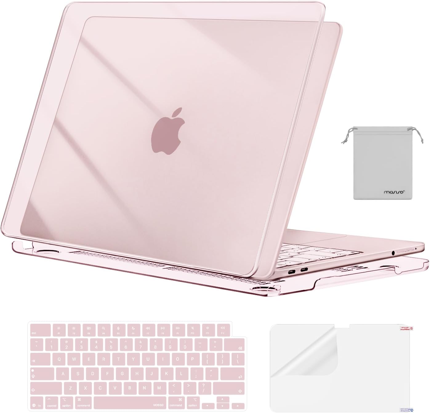 mosiso 2026 MacBook Neo 13 inch A3404 Protective Hard Shell Case Kit ...