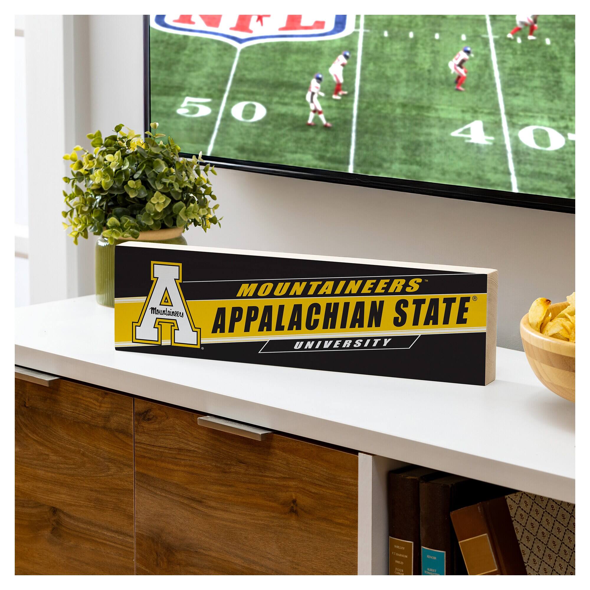 Evergreen Enterprises Appalachian State Mountaineers 5" x 18" Shadow ...