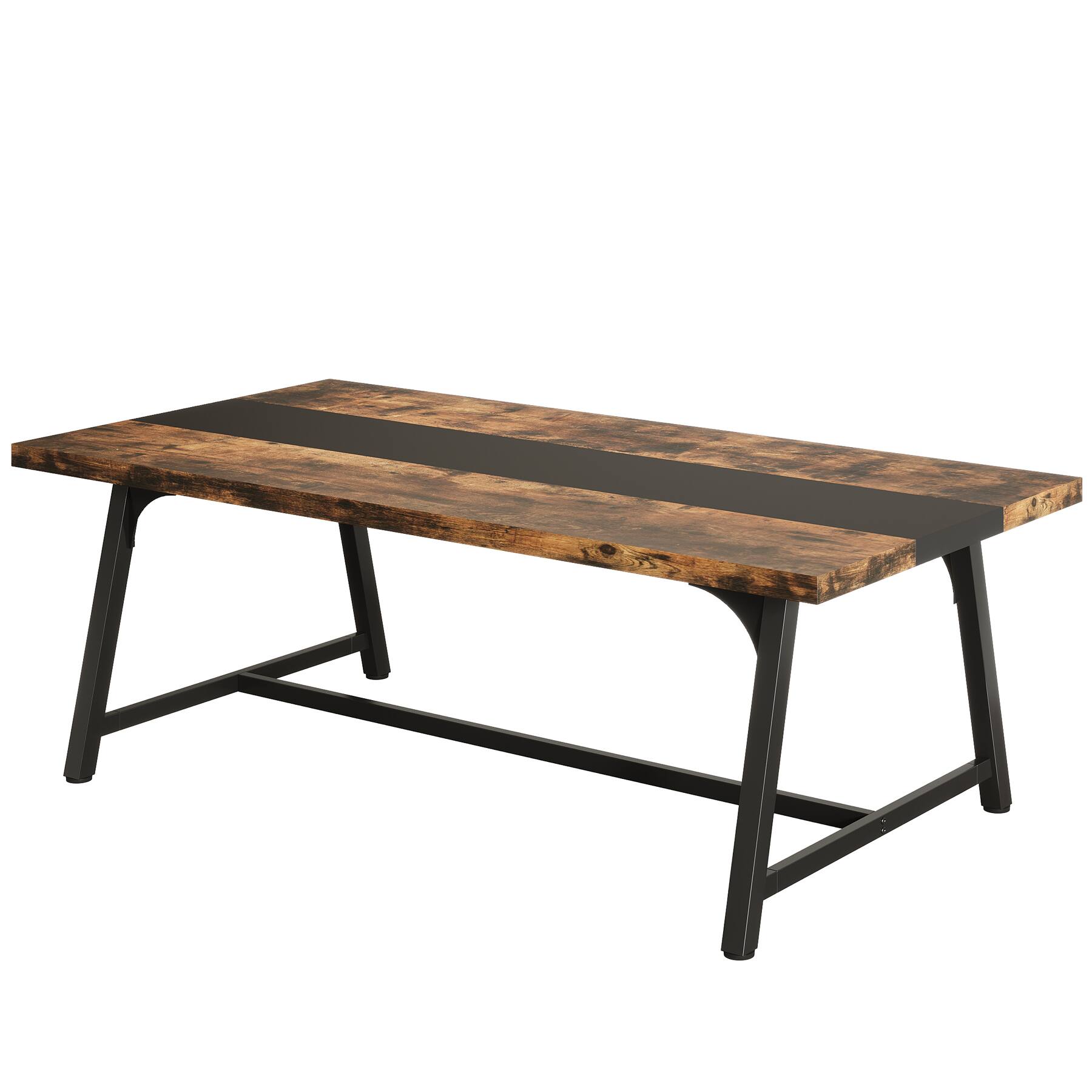 APRILSOUL 70.87in Modern Rectangular Conference Table for 6 8 People ...