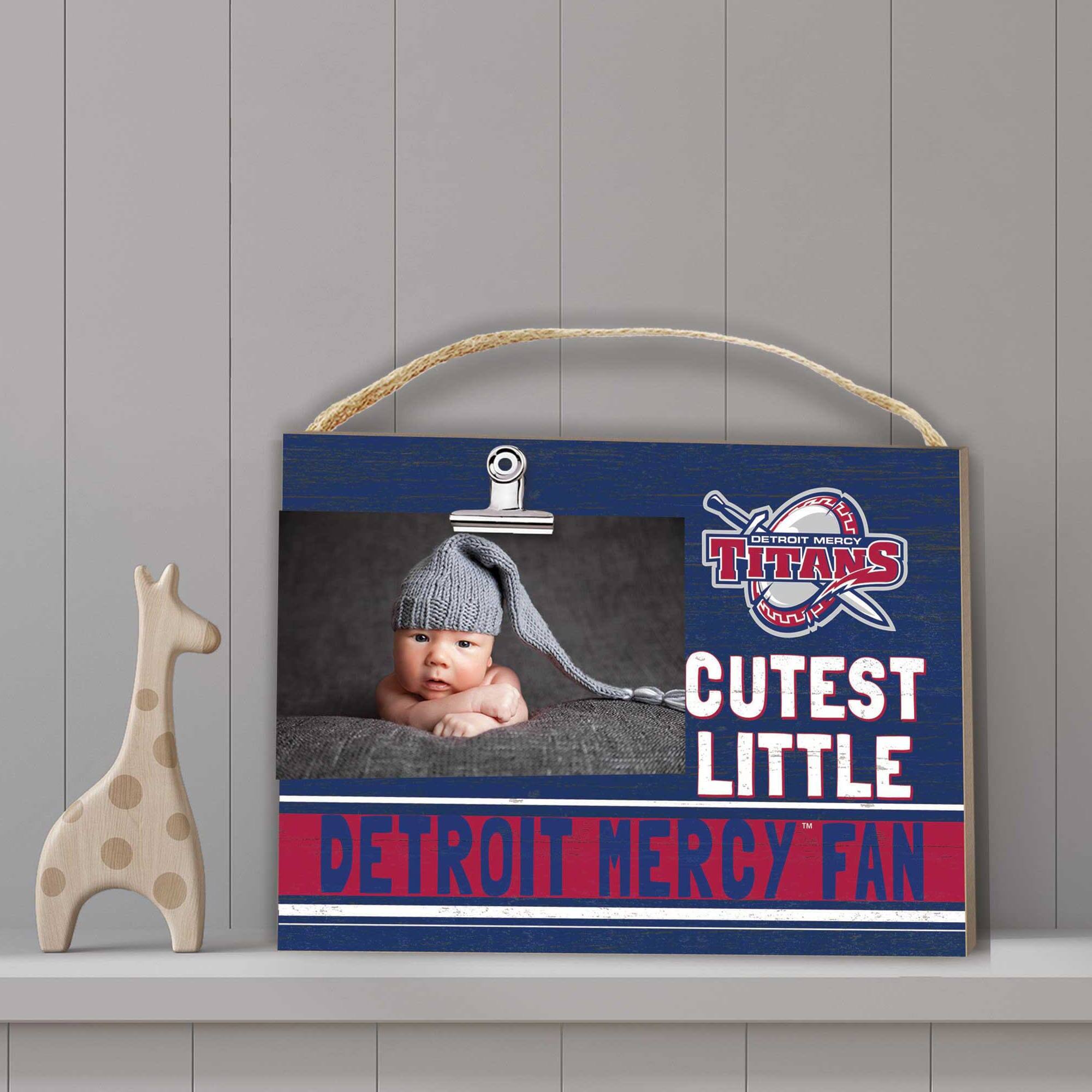 Jardine Detroit Mercy Titans 8'' x 10'' Cutest Little Weathered Logo ...