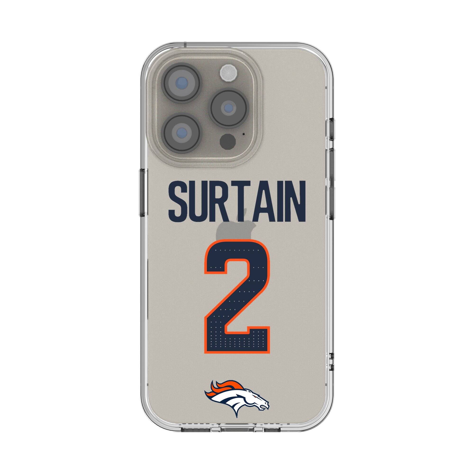 Keyscaper NFL Denver Broncos Patrick Surtain II iPhone Clear Case 14 ...