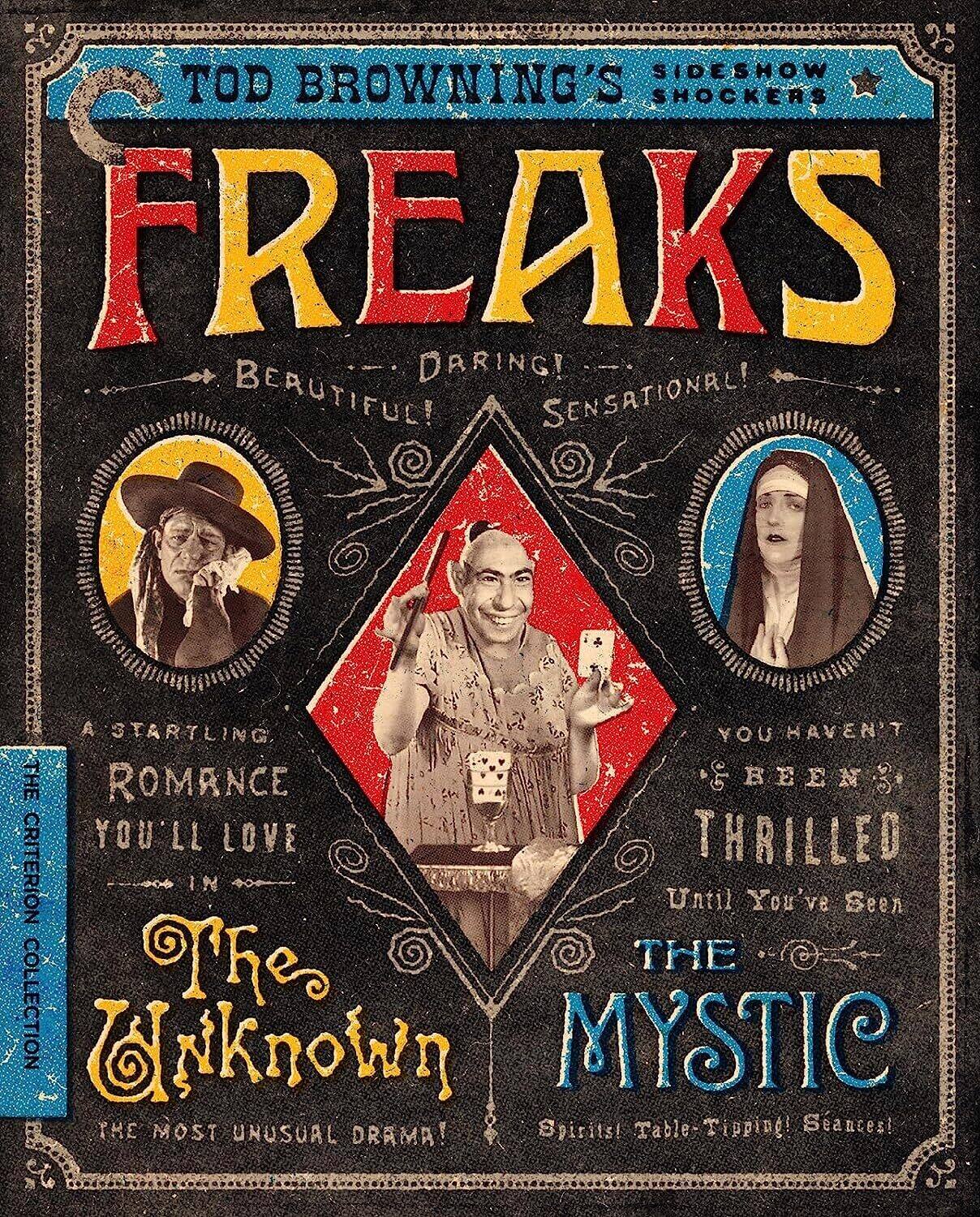 Tod Browning's Sideshow Shockers: Freaks / The Unknown / The Mystic ...
