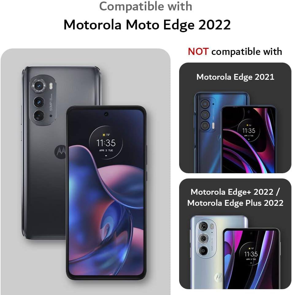 TUDIA DualShield Merge Series Dual Layer Phone Case for Motorola Edge ...