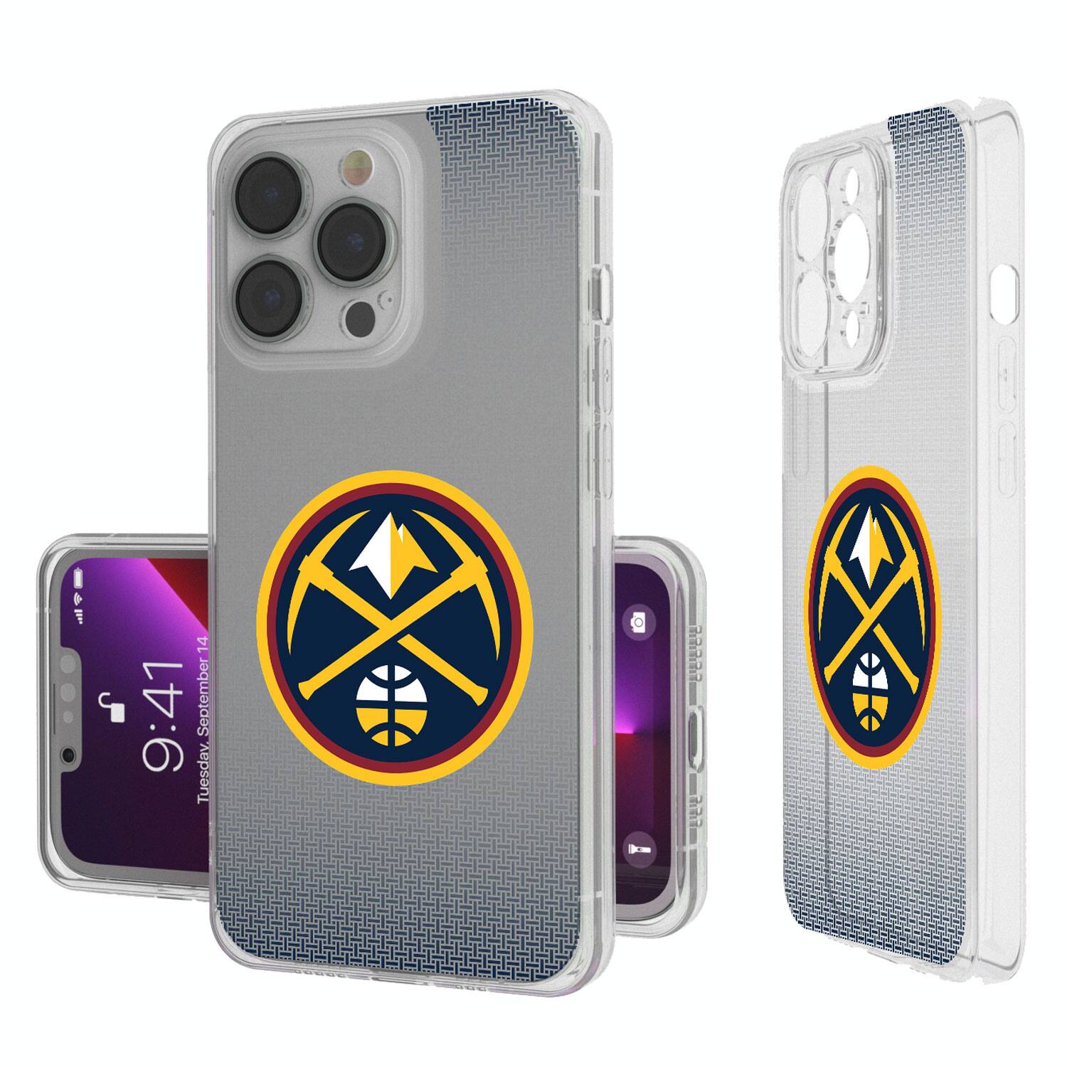 Keyscaper NBA Denver Nuggets Linen Logo iPhone Clear Case 14 Pro ...