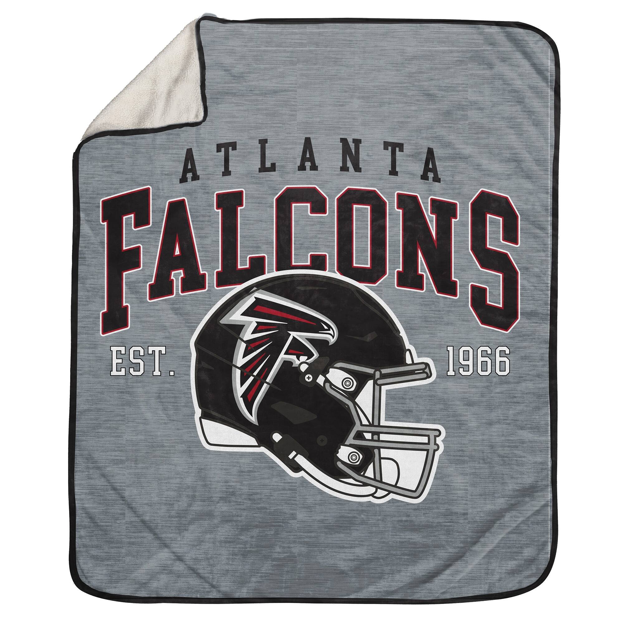 Pegasus Atlanta Falcons 50" x 60" Arch Block Ultra Cozy Sweatshirt ...