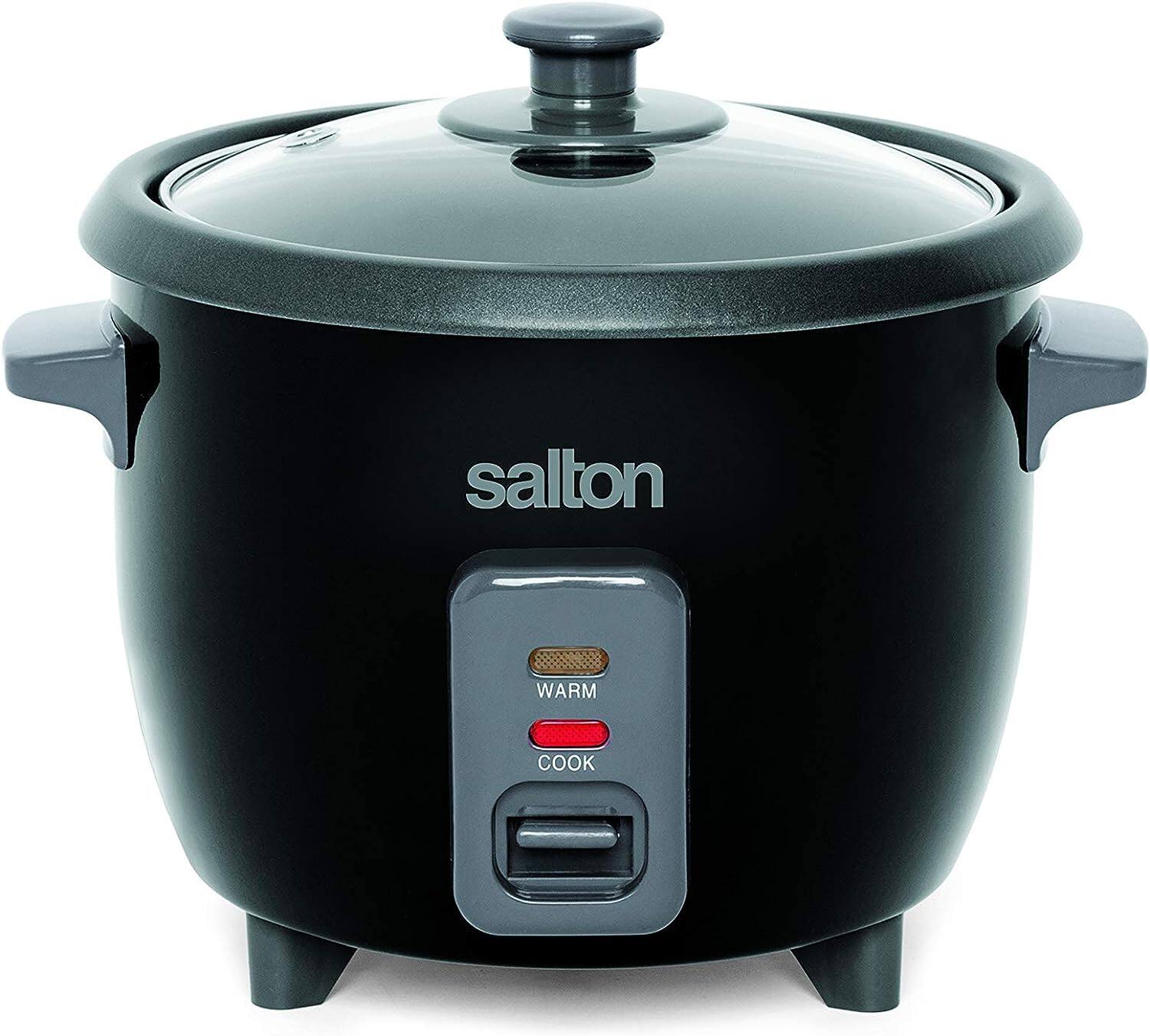 Salton Automatic Rice Cooker 6 Cup Black RC1653 - Best Buy